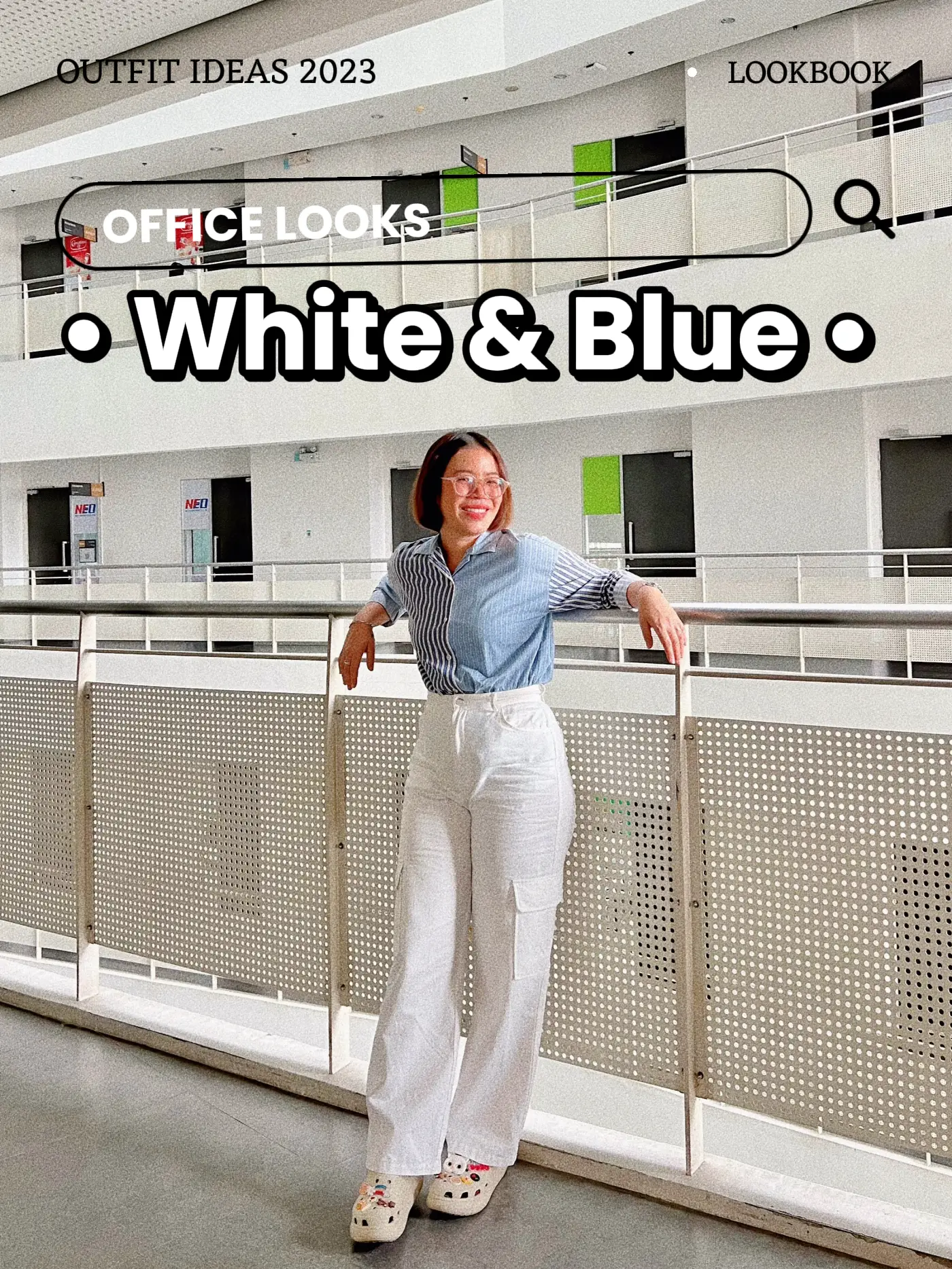 📸OOTD OFFICE LOOKS | EP.6 Cool Ready To Meeting🔵 | Gallery posted by ไก่ดอนชอบรีวิว | Lemon8