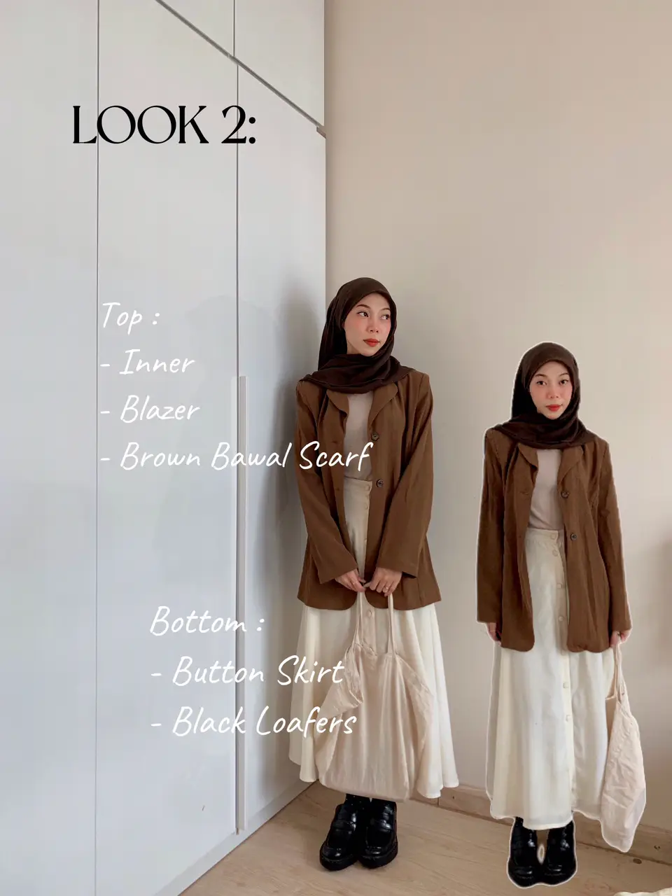 4 Ways To Style Button Skirt 💞 | แกลเลอรีที่โพสต์โดย Miday | Lemon8