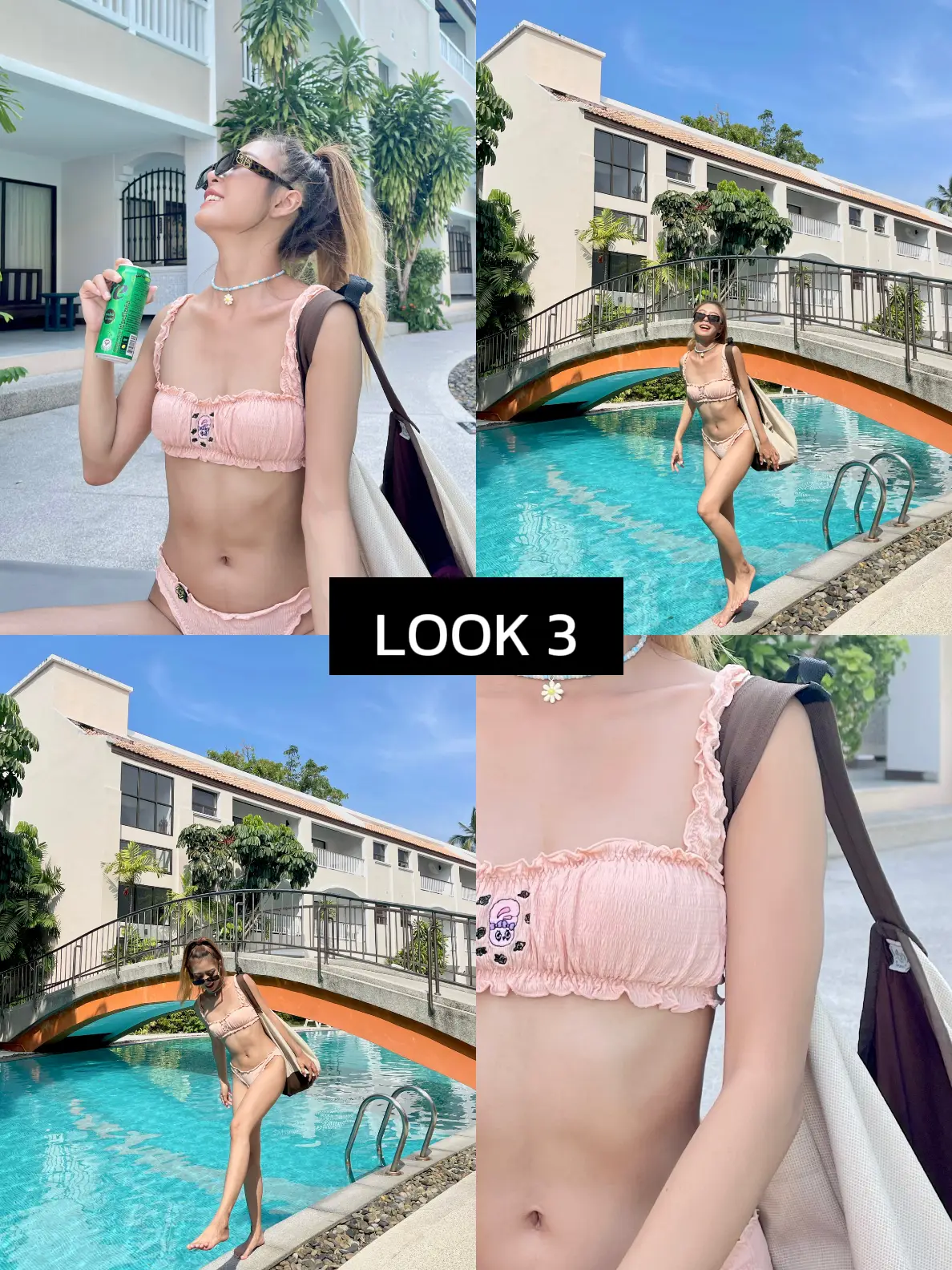 SUMMER LOOK สำหรับสาวหน้าอกเล็ก💖🌤️🌴# OOTD | แกลเลอรีที่โพสต์โดย ความลับนางฟ้า | Lemon8