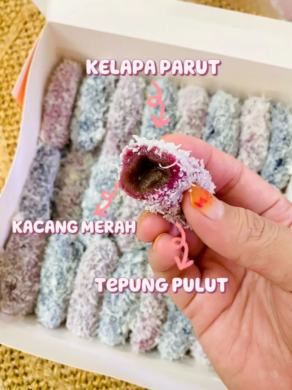 Review Kuih Ulat bulu | Galeri disiarkan oleh Nanieenordin | Lemon8