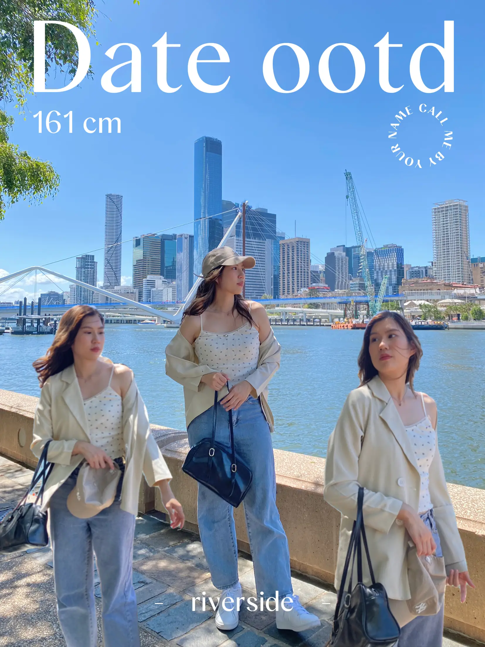 Date OOTD แต่งตัวไปเดทริมแม่น้ำปังๆ 🫶🏻🤍 Riverside + พิกัด ! | แกลเลอรี ...