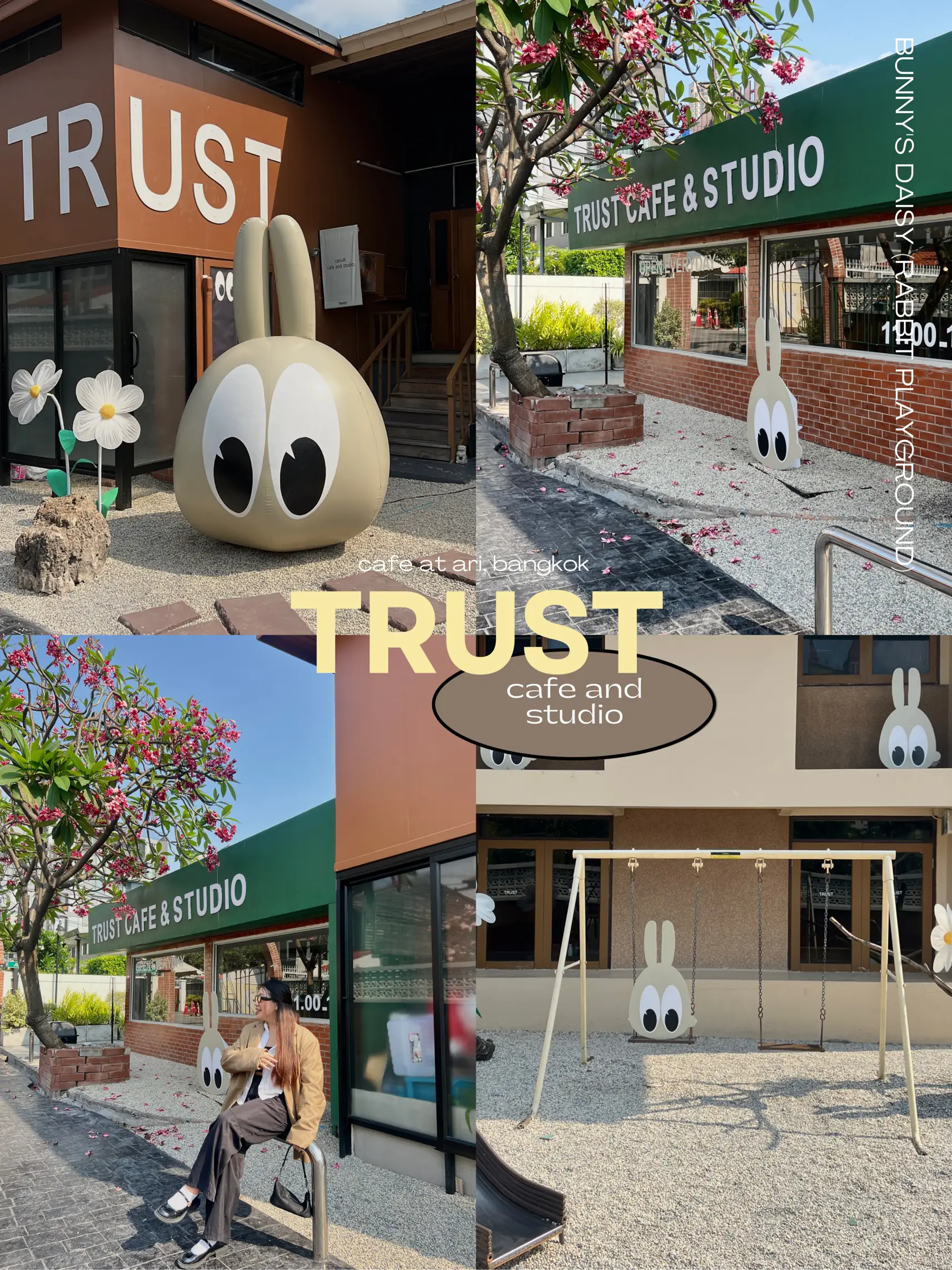 กระต่ายบุก trust cafe and studio คาเฟ่สุดฮิตย่านอารีย์ 🐰☕️ | แกลเลอรี ...