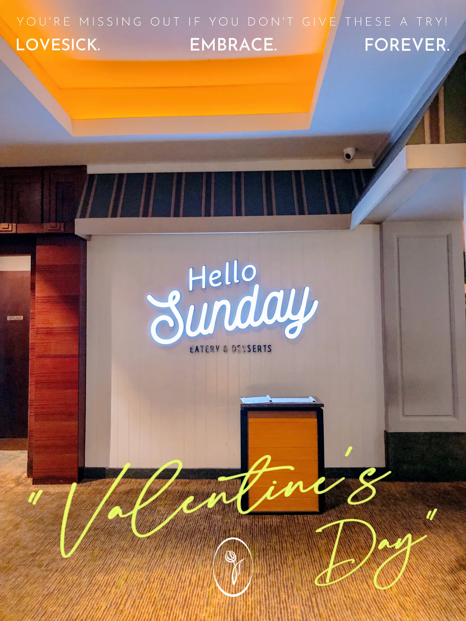VALENTINE MENU DI HELLO SUNDAY | แกลเลอรีที่โพสต์โดย Merry | Lemon8
