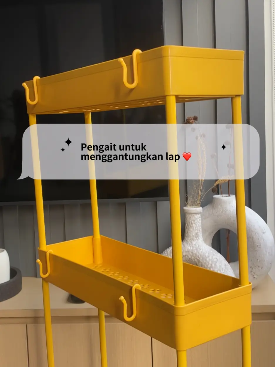 Rak Susun Multifungsi! Cocok di samping mesin cuci | Galeri diposting oleh rumahnumma | Lemon8