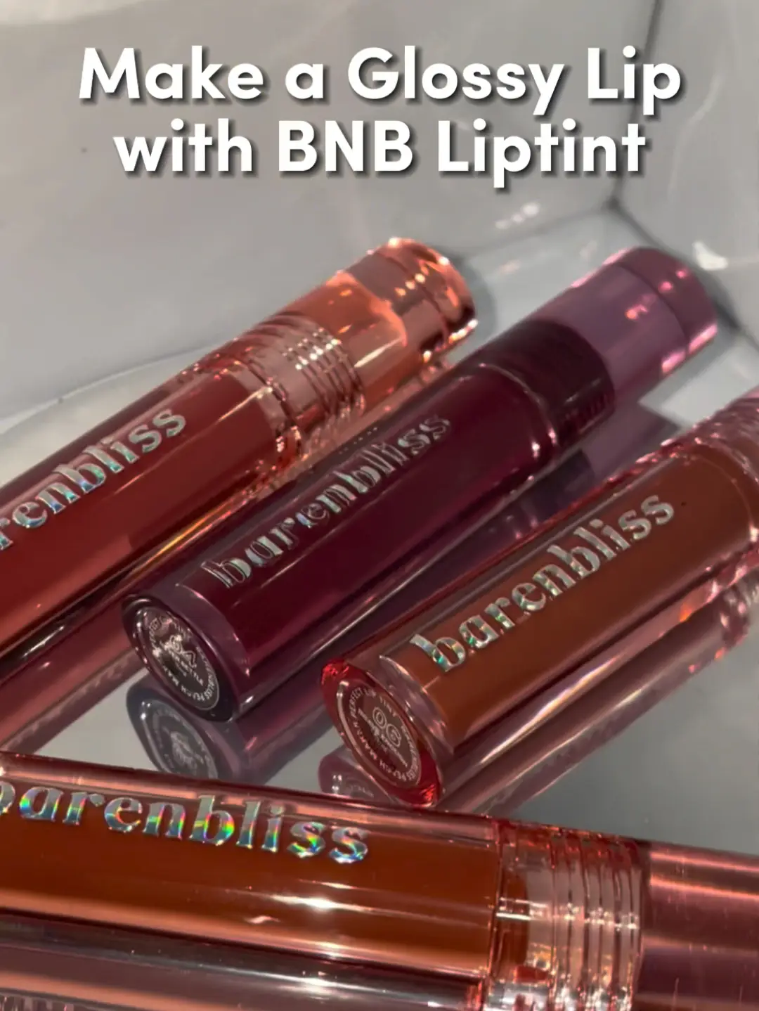 Make a glossy lip with me feat. BNB Lip Tint | Video dipublikasikan ...