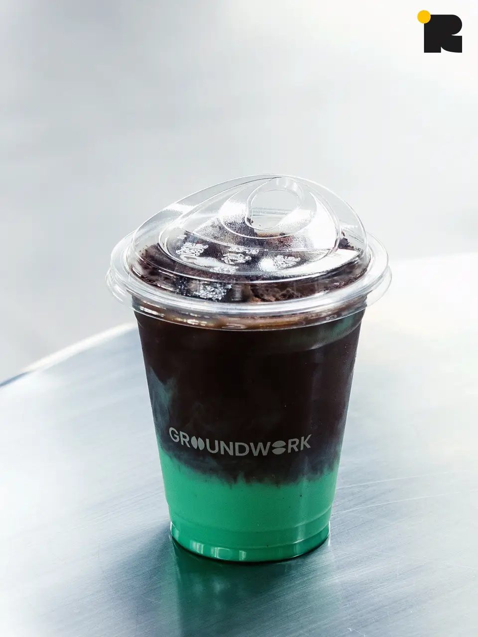 Groundwork, the cafe in the old building, but it's so cool inside ...