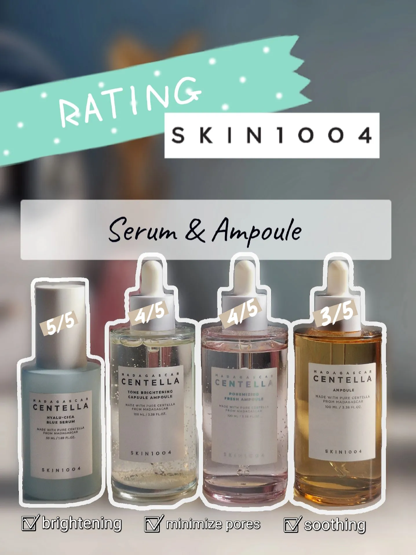 ️RATE & REVIEW|SKIN1004 SERUM & AMPOULE | Galeri disiarkan oleh Suriabdulrahman | Lemon8