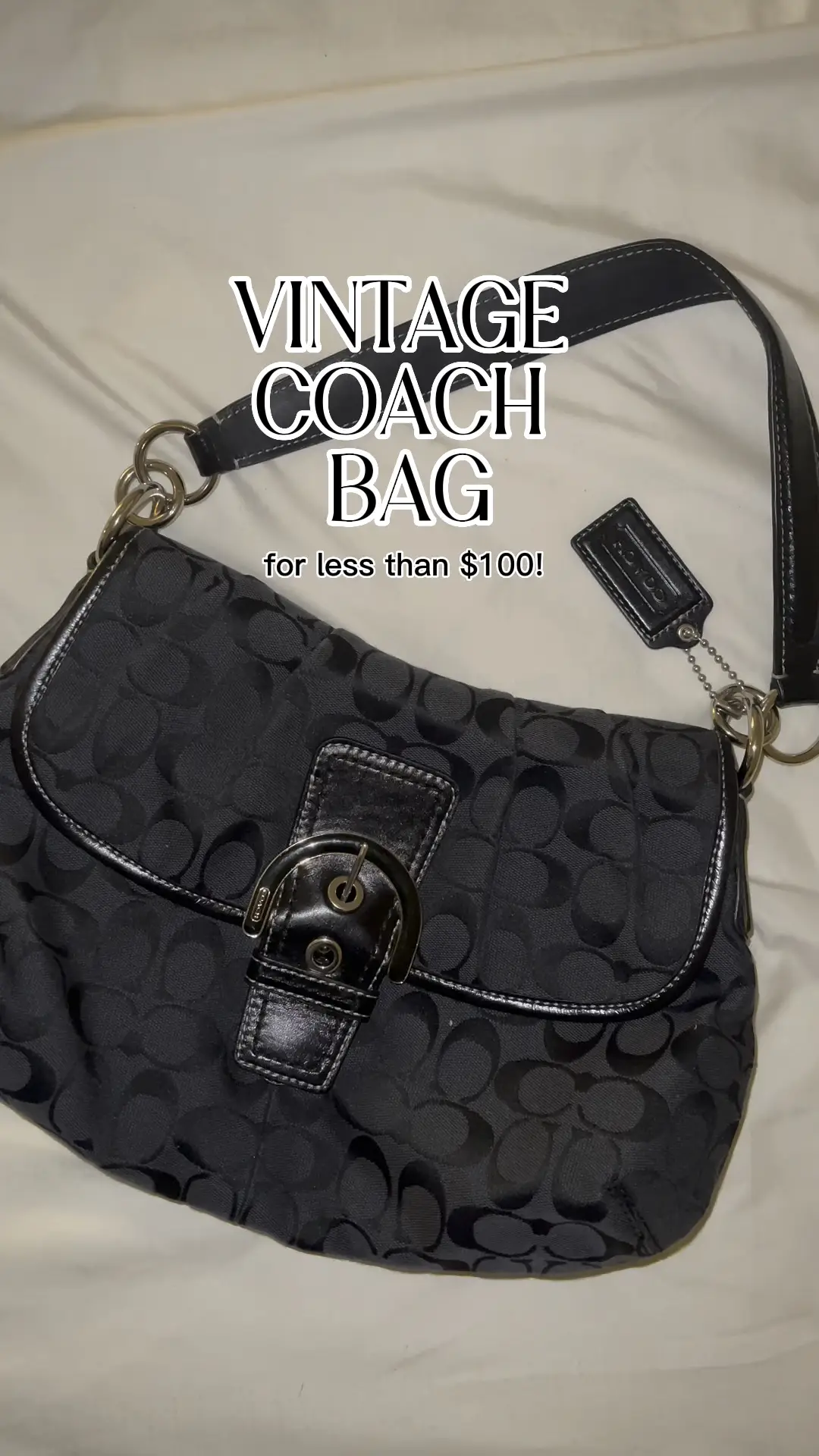 I GOT A COACH BAG FOR LESS THAN $100! | Video published by spiderval ...