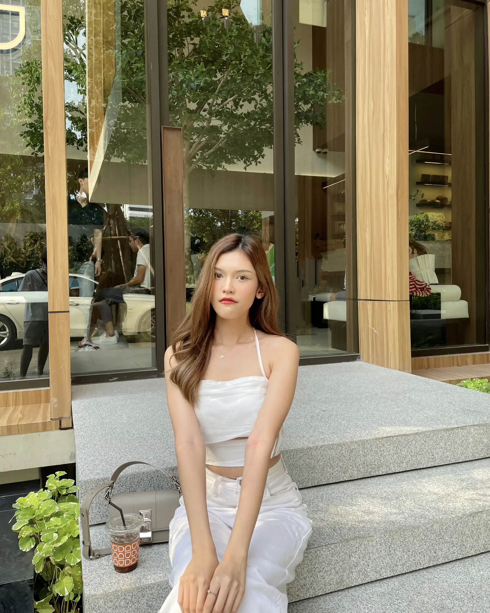 พิกัดชุดลุคคลีนในวันสบายๆ🤍 | แกลเลอรีที่โพสต์โดย ⌒ panitta🌷🎨🥂 | Lemon8