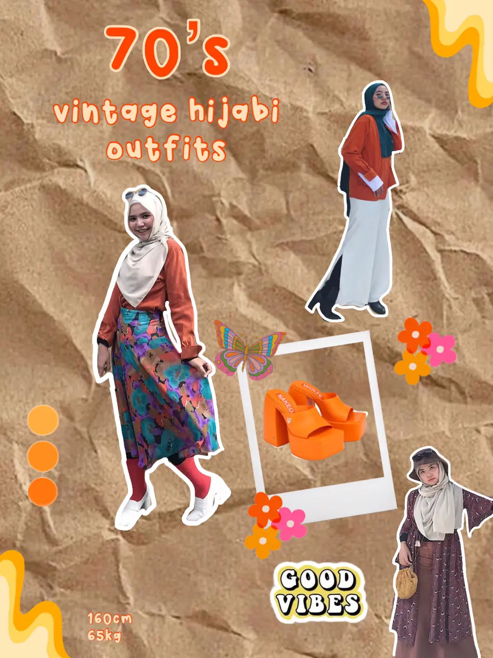 GOING BACK TO 80'S - Vintage Hijabi Outfits | Galeri disiarkan oleh Mina🎀 | Lemon8