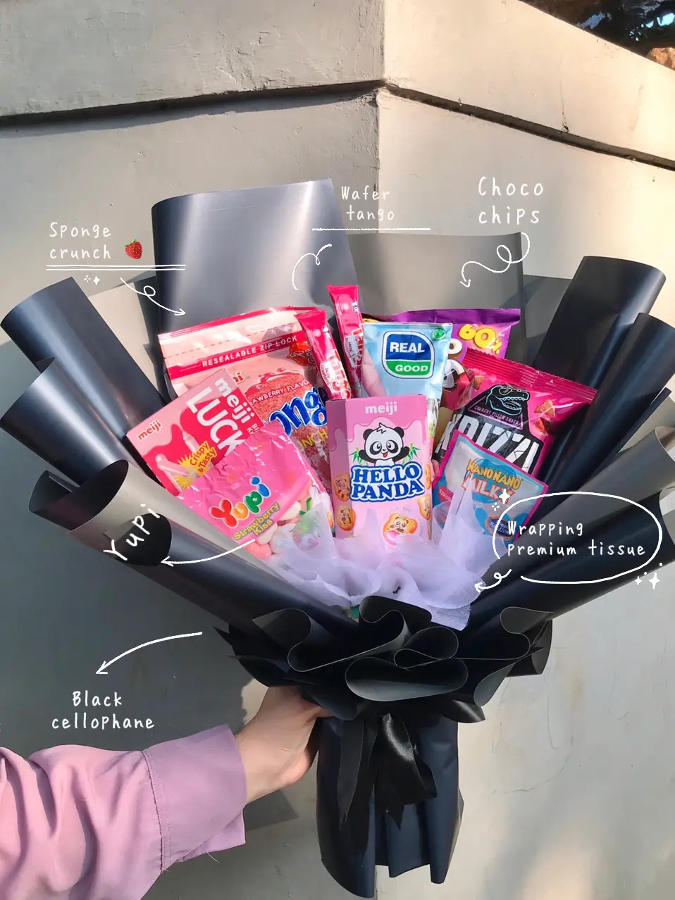 Snack Bucket💐 | Galeri diposting oleh Alanaaa_ | Lemon8