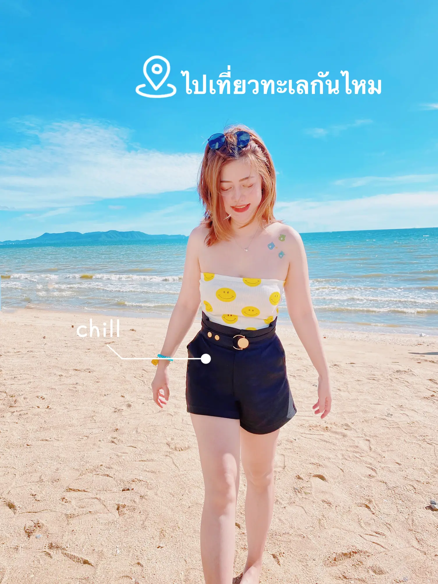 🏝ทริปพัทยากับท้องฟ้าสวยๆ🏝 | แกลเลอรีที่โพสต์โดย Ae Oie | Lemon8