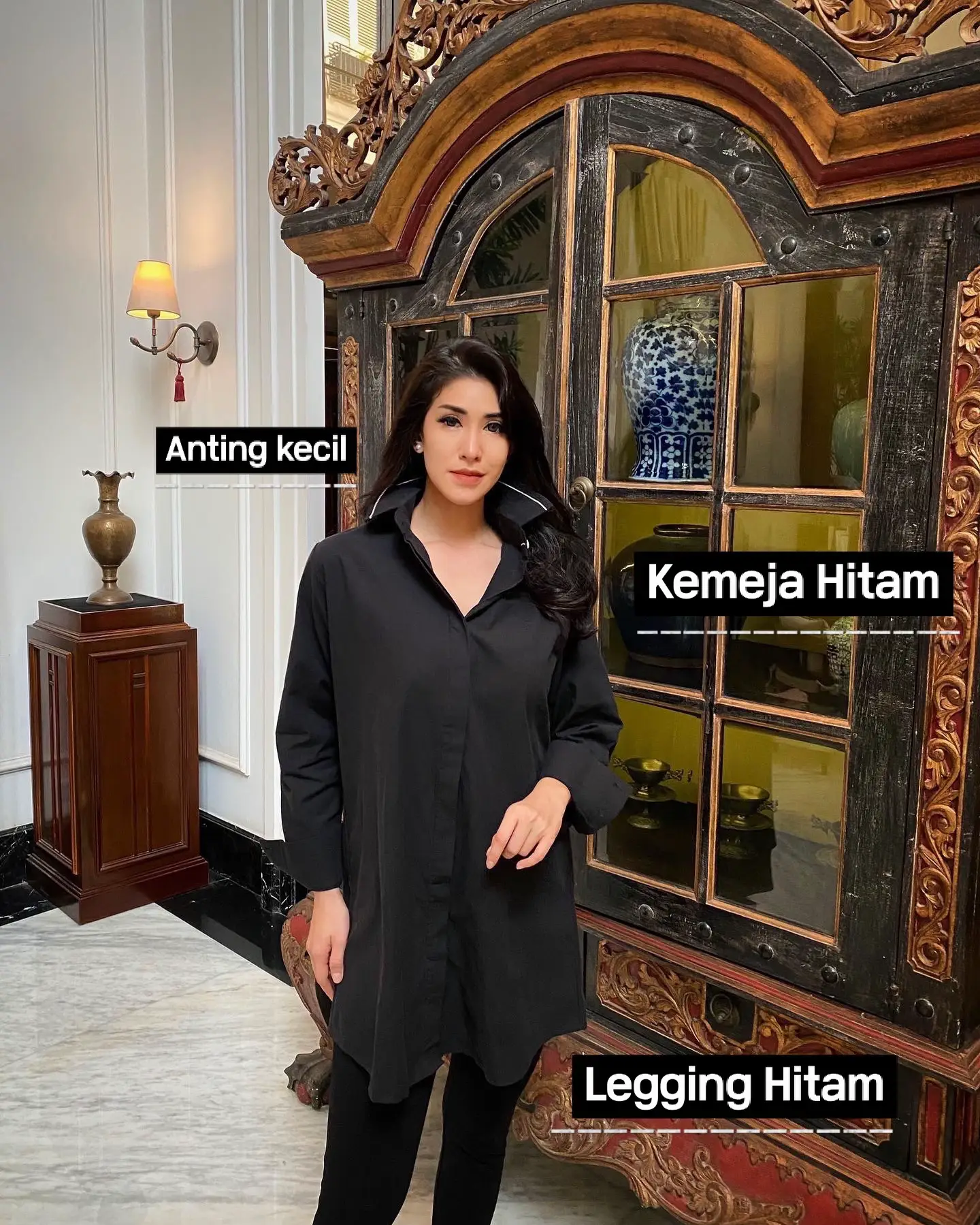 OOTD INSPO - All Black Edition 🖤 | Galeri diposting oleh Elma Princess | Lemon8