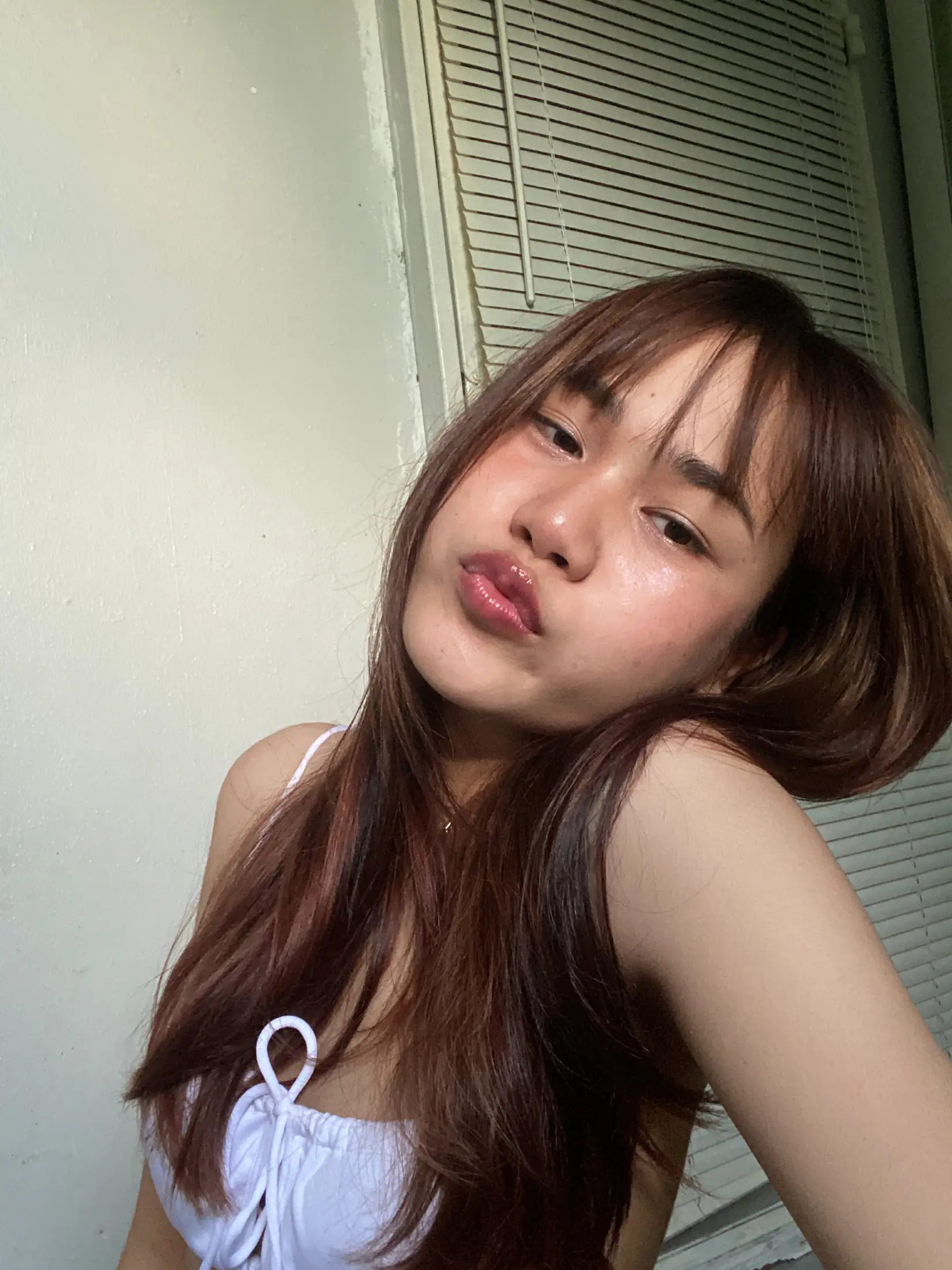 OOTD How to selfie ง่ายๆน่ารัก ผู้หญิงขี้เล่น 👈🏻 | แกลเลอรีที่โพสต์โดย Cherry🍒🍦 | Lemon8