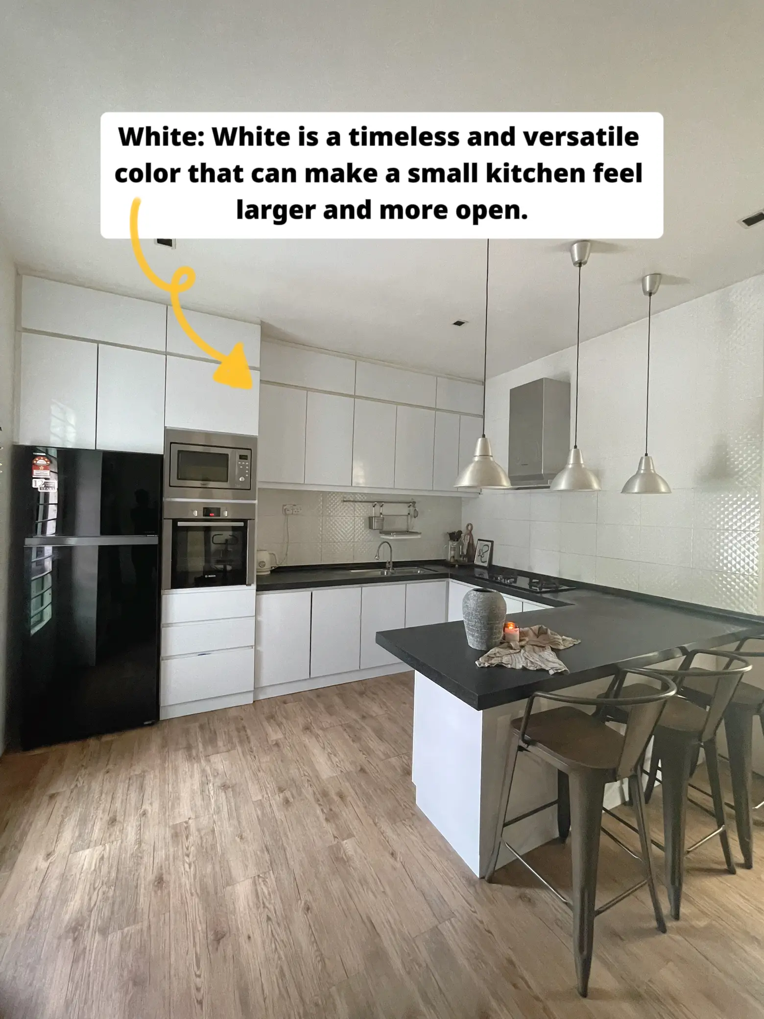 WHAT COLOR IS THE BEST FOR KITCHEN 🖤 | Galeri disiarkan oleh ...