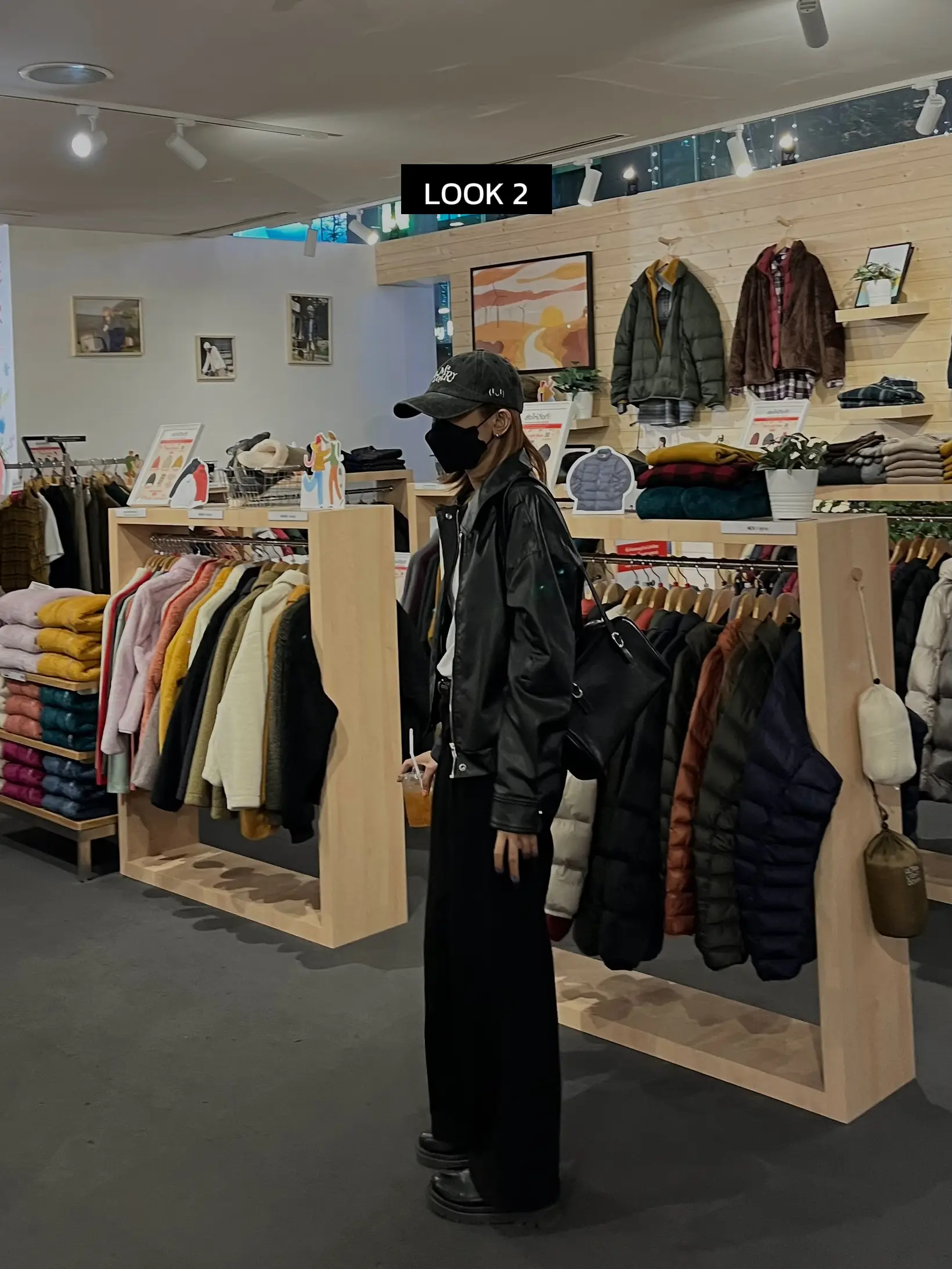 Mix & Match : 3 looks with pu leather jacket🖤🖇️ | Gallery posted by ...