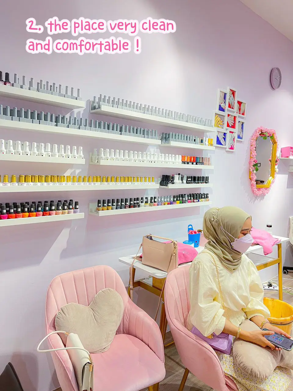 RECOMMENDATION NAILS SPA IN KL 😍 | Galeri disiarkan oleh honey ♥ | Lemon8