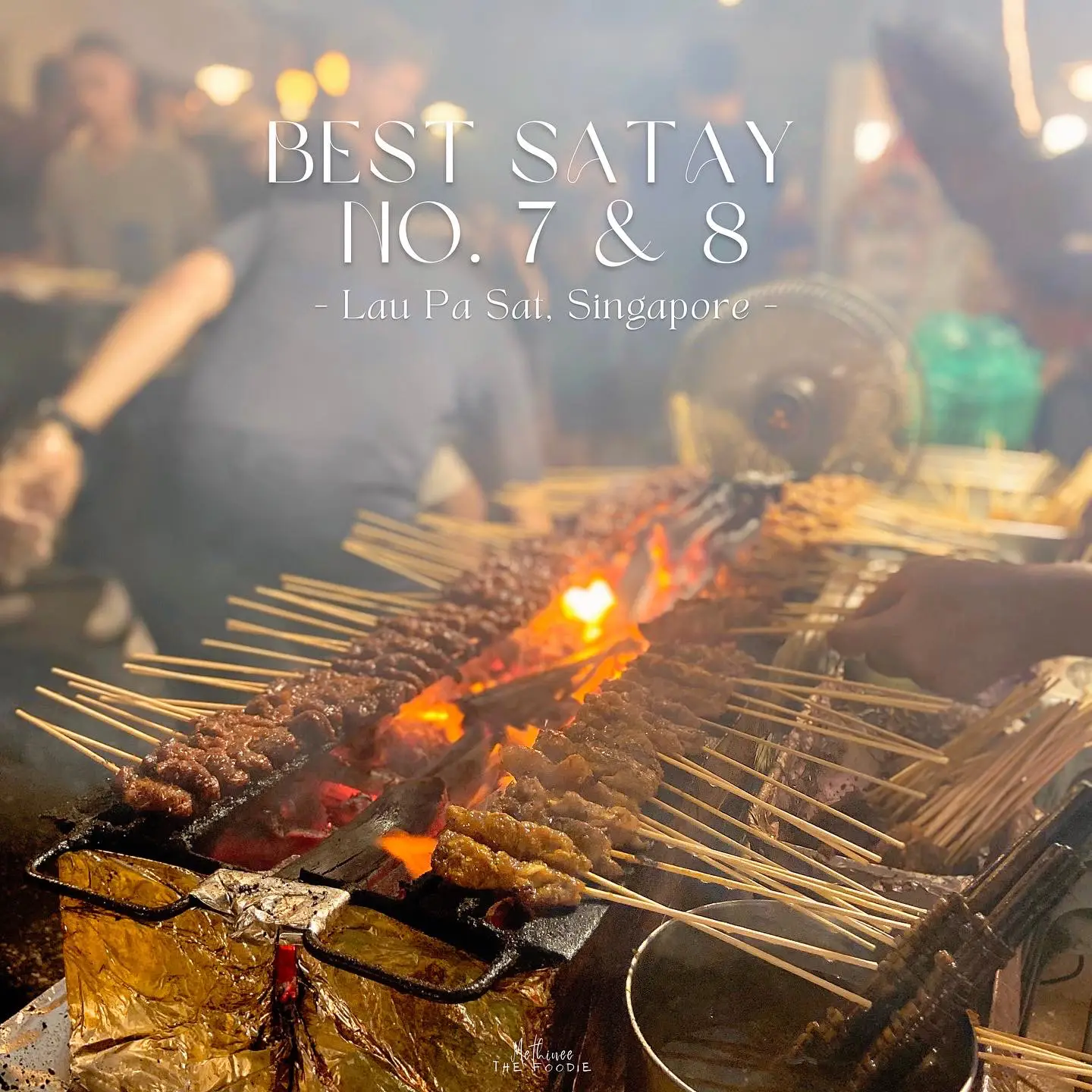 🐓 สวรรค์ของคนรักสะเต๊ะ Satay Street @ Lau Pa Sat 🇸🇬🍢 | แกลเลอรีที่โพสต์ ...