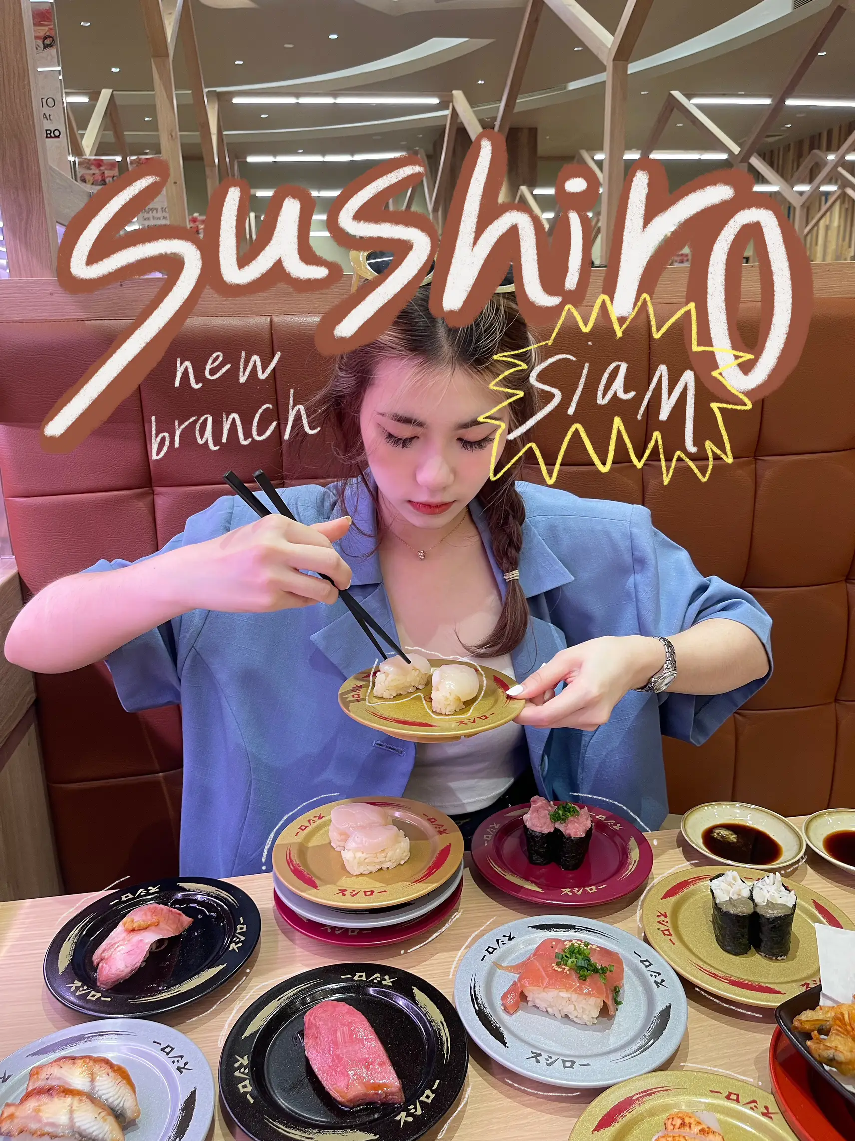 NEW SUSHIRO AT SIAM PARAGON🍱🍣 | แกลเลอรีที่โพสต์โดย g | Lemon8