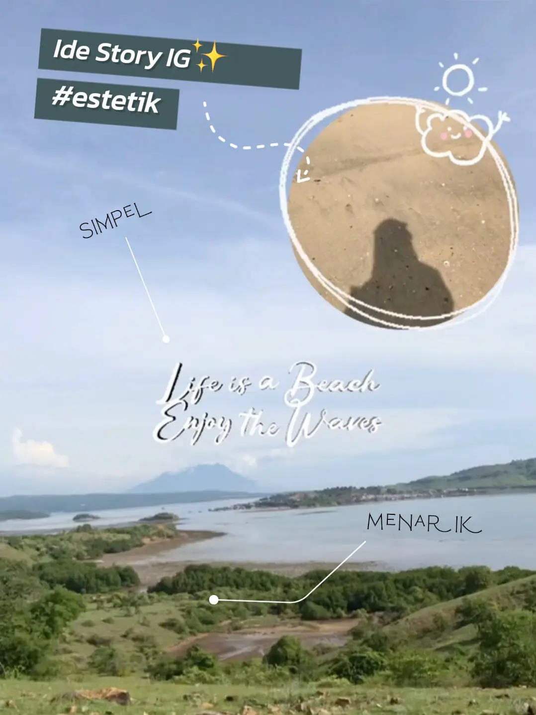 Buat story IG lebih menarik+estetik | Video dipublikasikan oleh ...