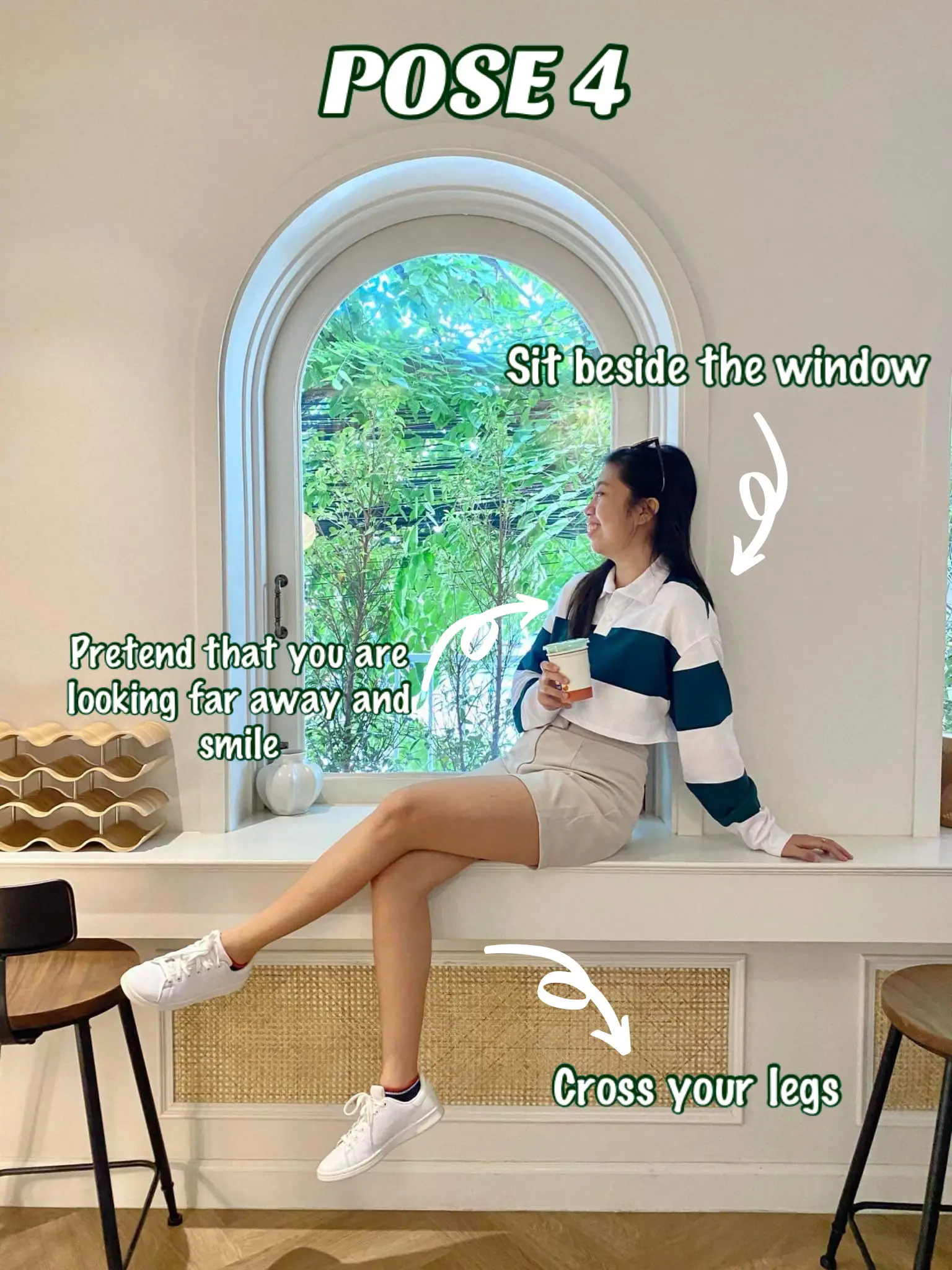 CAFÈ POSES IDEAS ☕️ | Gallery posted by Rona Sales | Lemon8