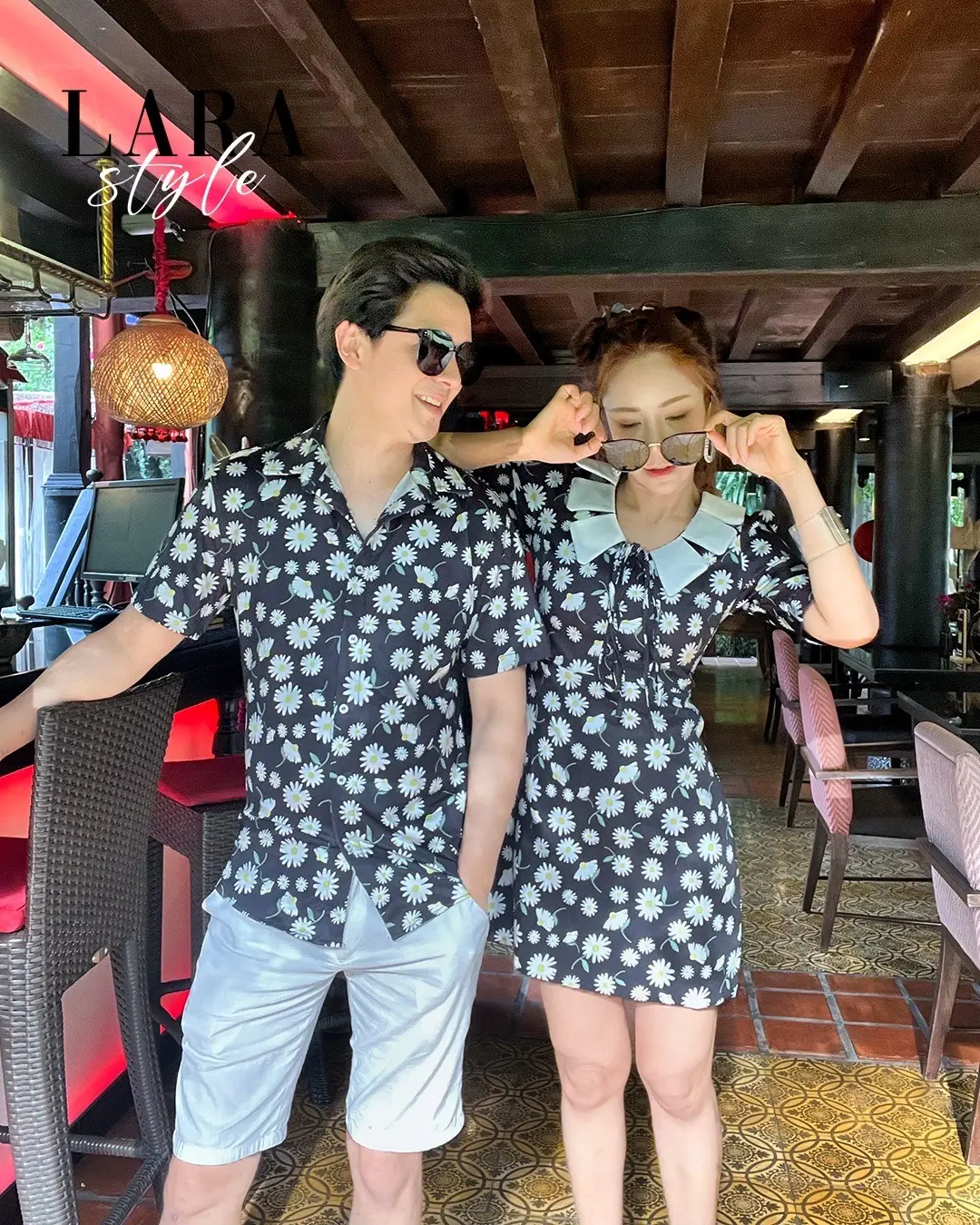 🌦💋เทคนิค เลือกชุดคู่ ให้ดูลดอายุ 💋🌦 | แกลเลอรีที่โพสต์โดย Larastyle | Lemon8