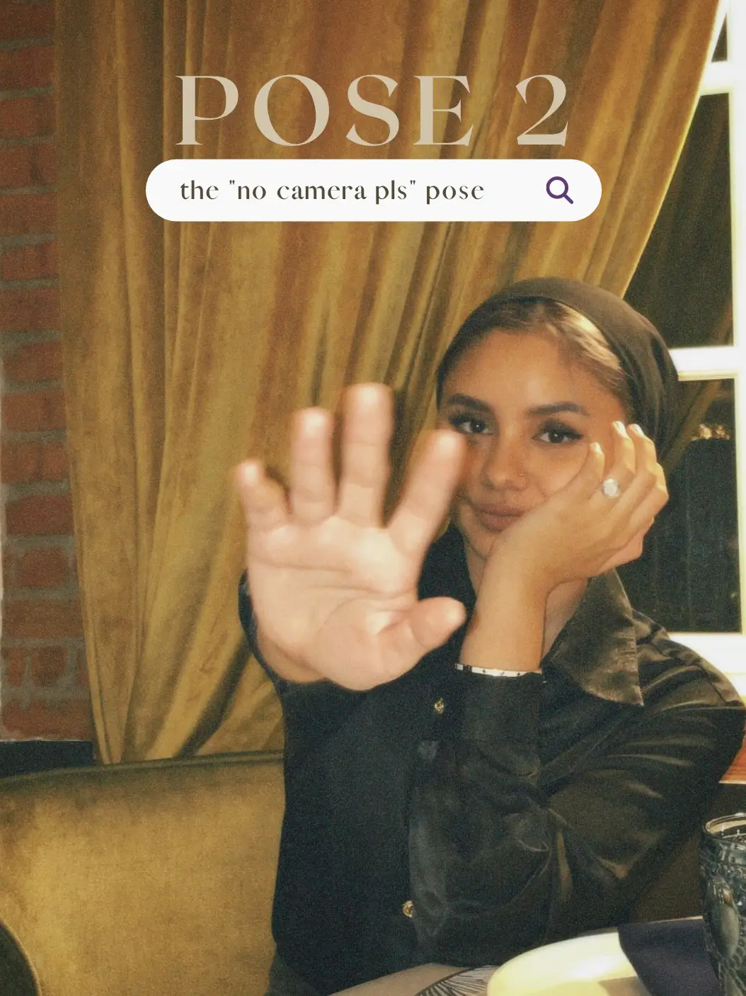 3 Easy Poses for Camera-Shy! | Gallery posted by Natasha Eleena | Lemon8