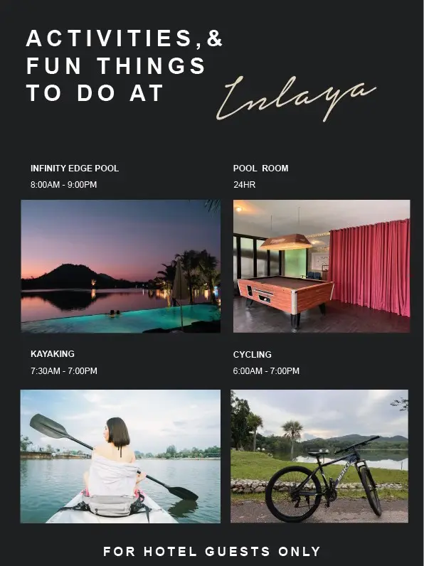 พักผ่อนวิวทะเลสาบใกล้กรุงเทพ | Inlaya Ratchaburi⛰️ | แกลเลอรีที่โพสต์ ...