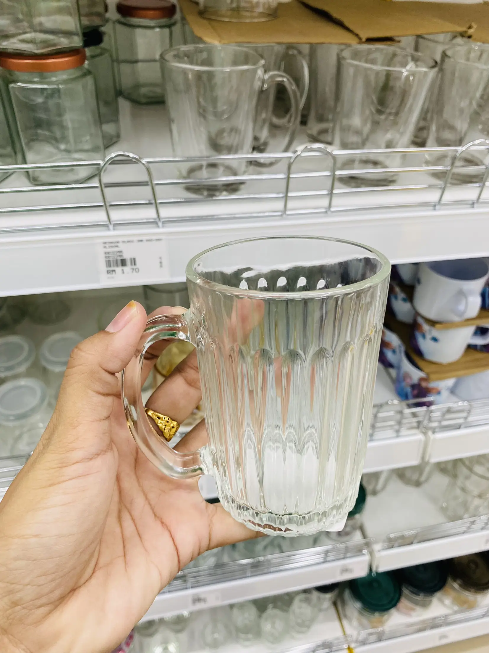 Glass Mug Edition At Mr Diy | Galeri disiarkan oleh iamiza | Lemon8