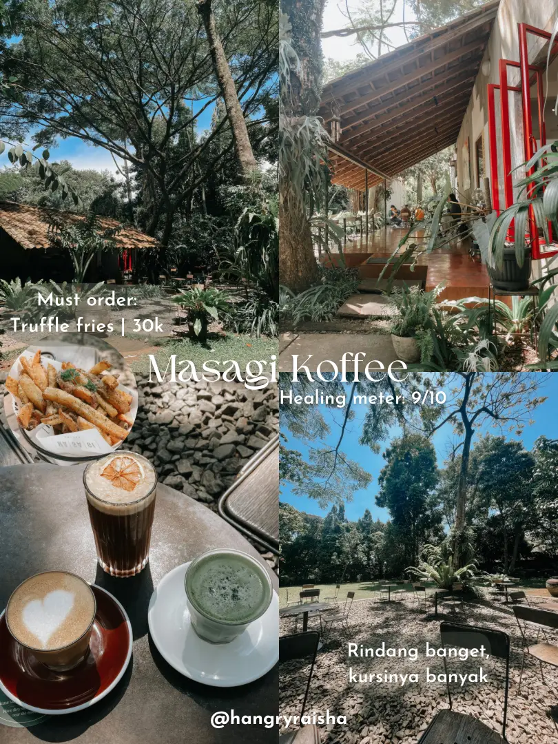 COFFEESHOP SEJUK BUAT HEALING DI BANDUNG 🍃 | Galeri diposting oleh hangryraisha🍟 | Lemon8