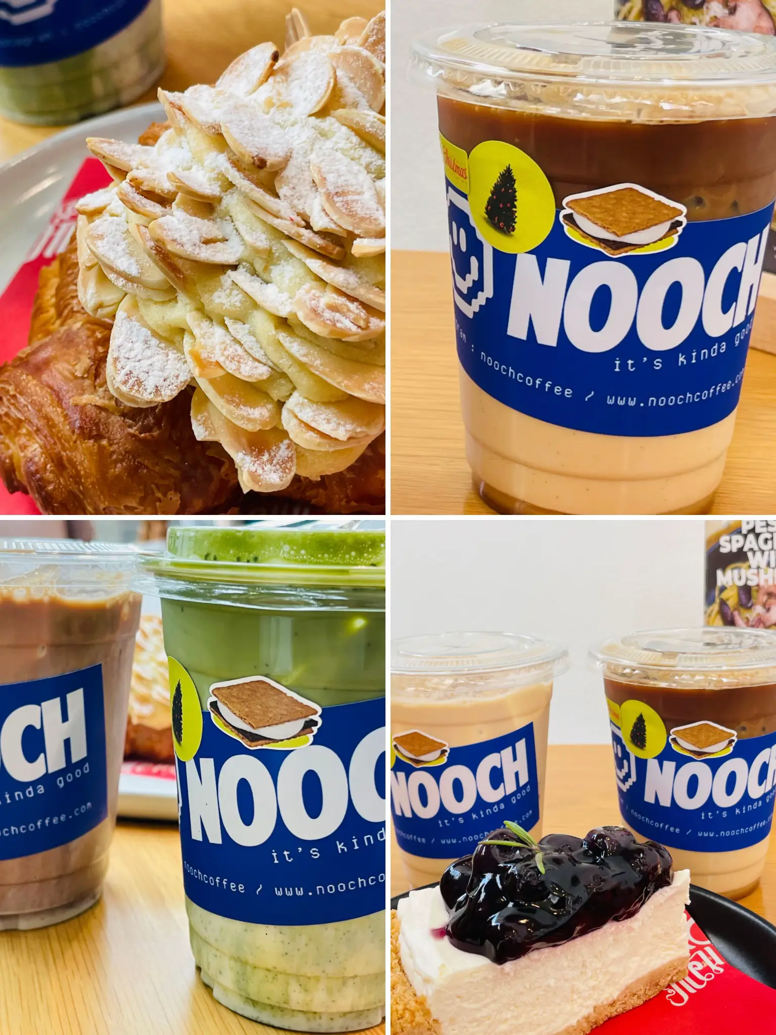 NOOCH COFFEE 🥤🥐🥨 คาเฟ่เมืองทอง ขนมอร่อยตะโกนนนนนนนนนน | แกลเลอรีที่โพสต์โดย Minemelostory | Lemon8