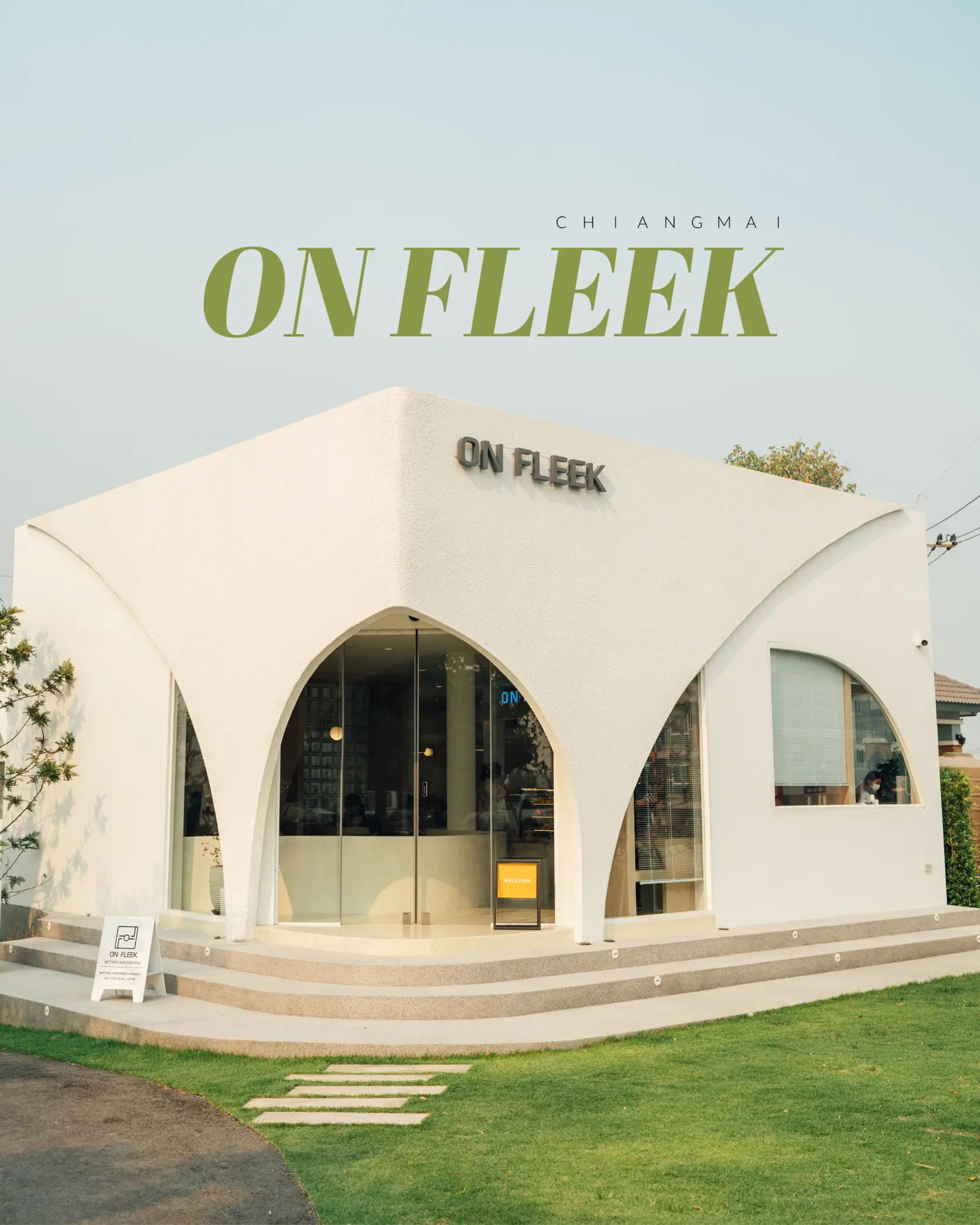 On Fleek | คาเฟ่คลีน ๆ ย่านสันป่าตอง | แกลเลอรีที่โพสต์โดย Behind_top ...