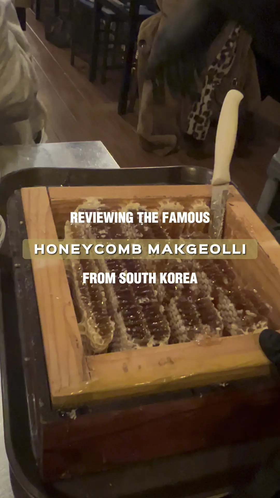 HONEYCOMB MAKGEOLLI IN SOUTH KOREA | Video published by alex | Lemon8