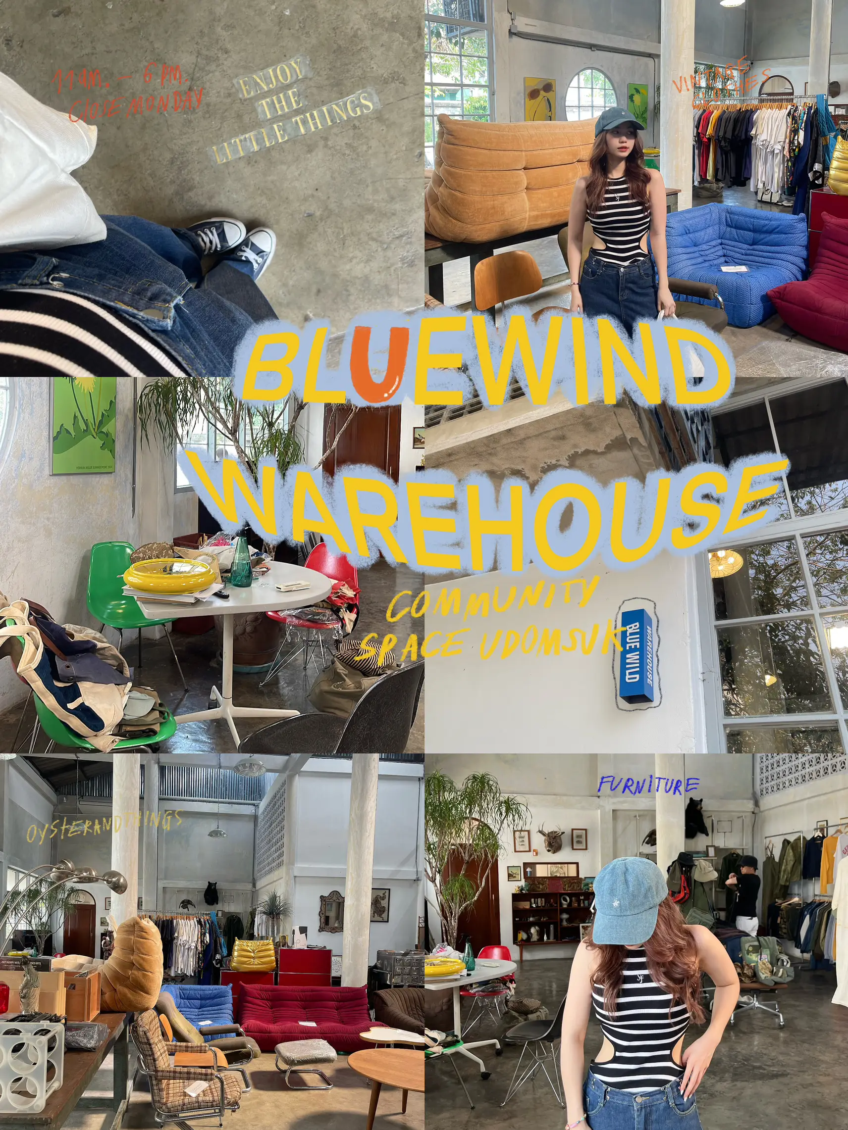 BLUEWIND WAREHOUSE 🛋️ community space udomsuk 🎢 | แกลเลอรีที่โพสต์โดย g | Lemon8