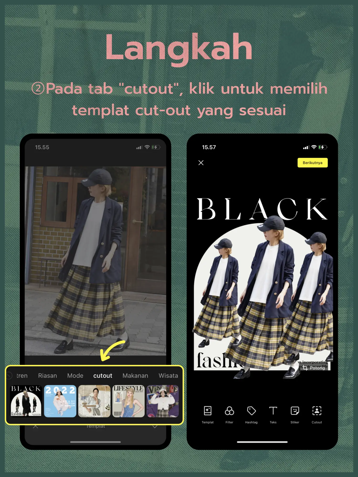 10 detik dapatkan foto ala majalah dengan mudah😍 | Galeri diposting oleh Lemon8_tutorial | Lemon8