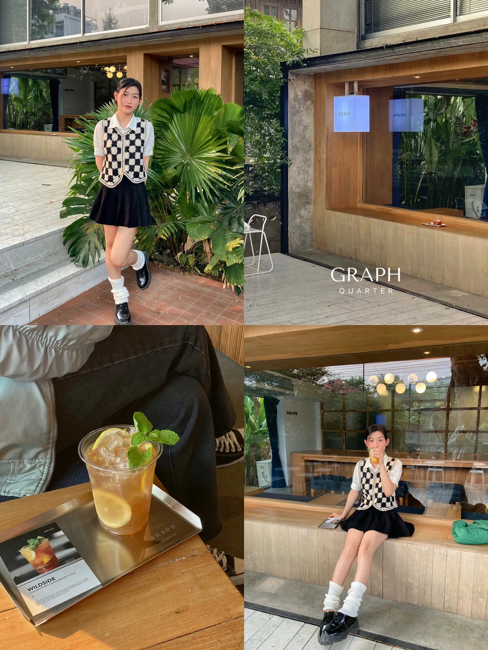 GRAPH Quarter Good Coffee Cafe Glad Light Mid Chiang Mai 🍊🌳 | Gallery posted by Beamthicha | Lemon8