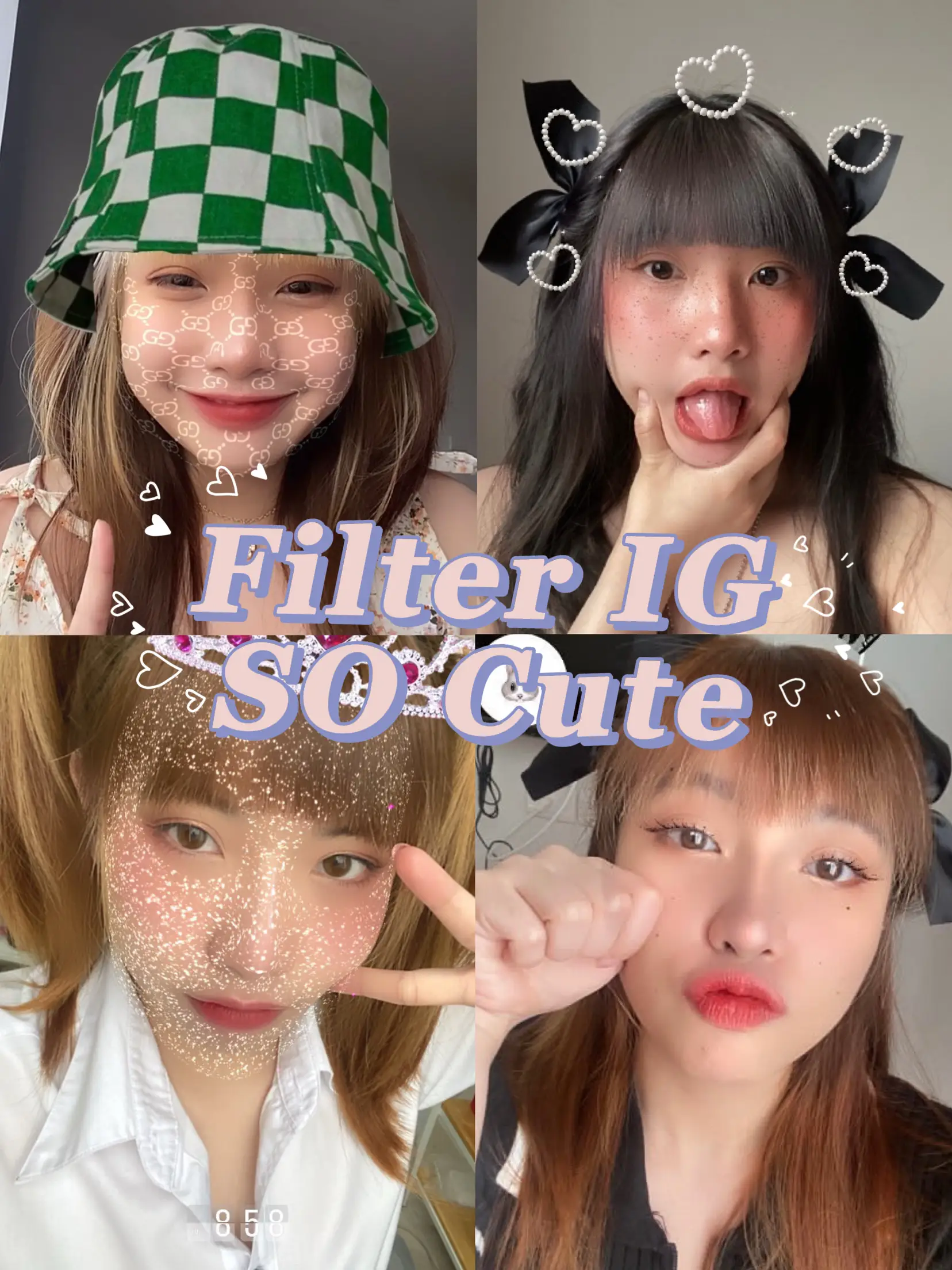 รวมมิตร Filter IG สุด cute ที่ต้องเซฟเก็บไว้💗🫶🏻 | Galeri diposting oleh ...