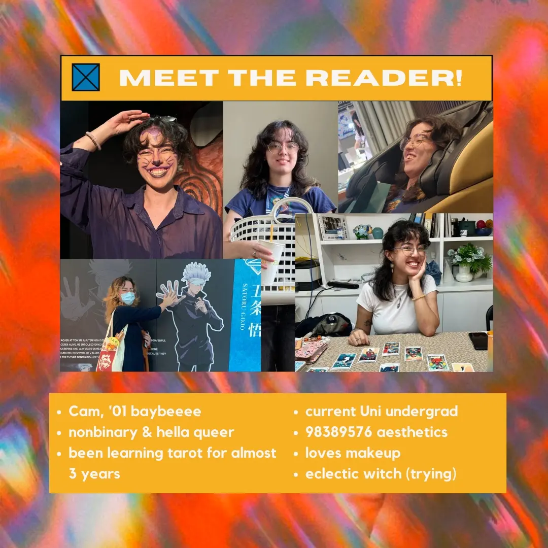 your friendly neighbourhood tarot reader 🦊☀️ | แกลเลอรีที่โพสต์โดย Cam ☀️ | Lemon8