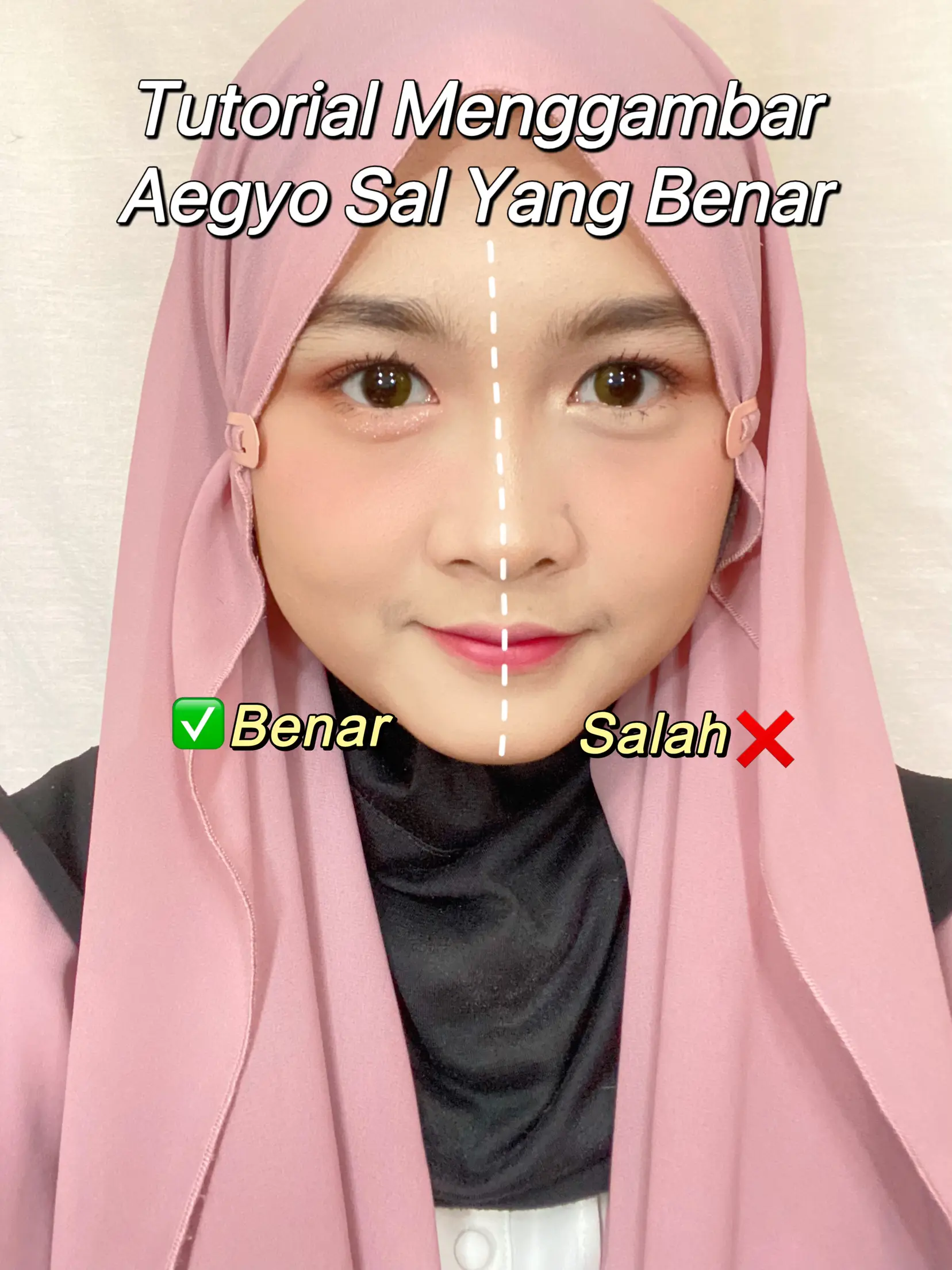 Cara Buat Aegyo Sal Yang Benar | Video published by Nabila Lala | Lemon8