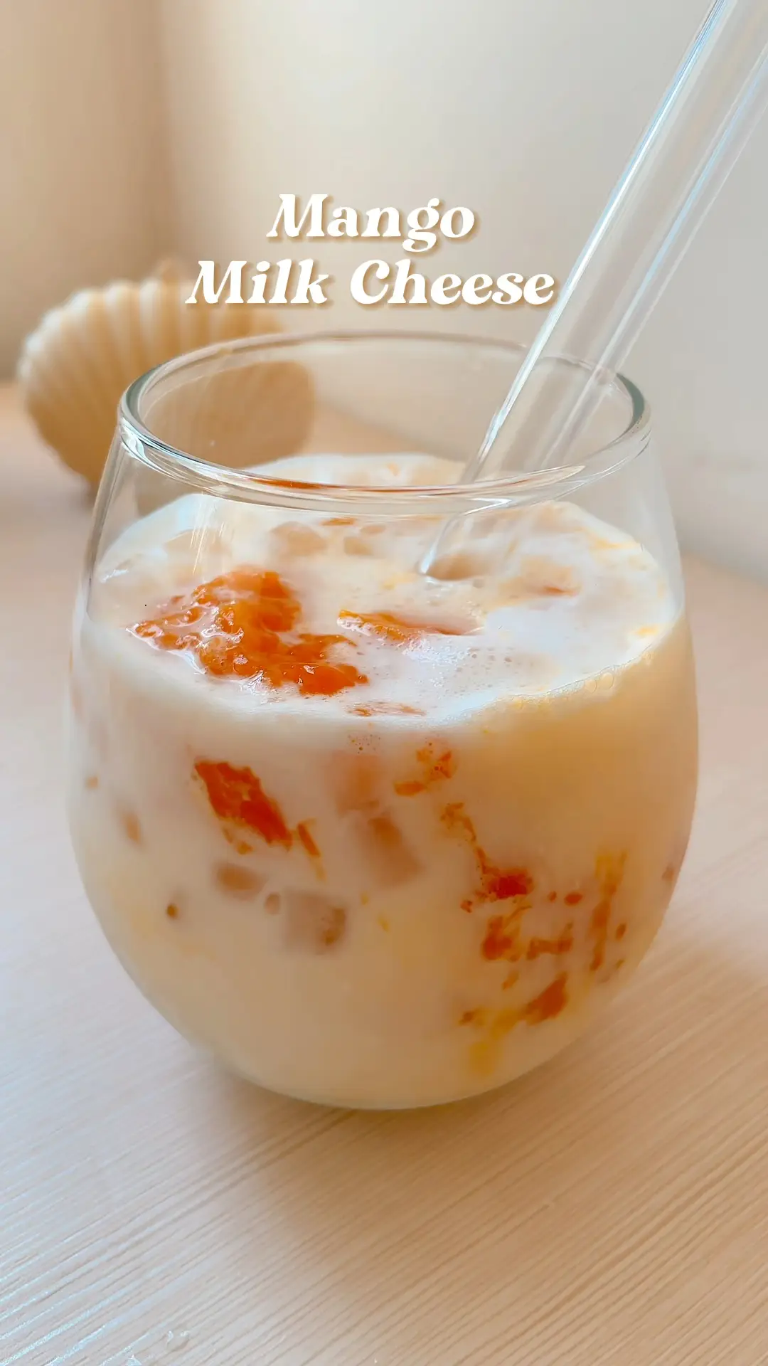 Mango milk cheese 🥭🧀 | Video dipublikasikan oleh Mermaid Bowl | Lemon8