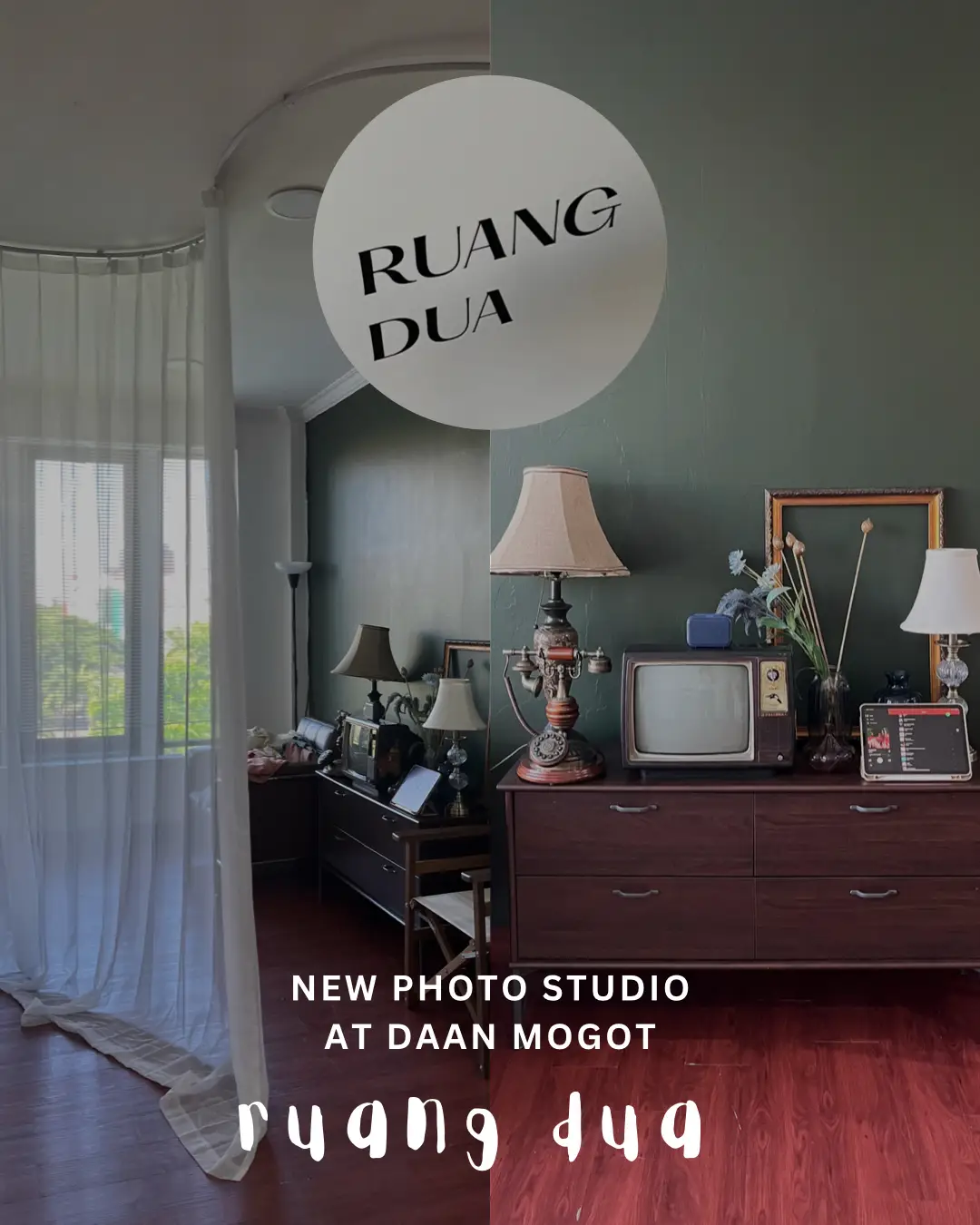 NEW PHOTO STUDIO AT DAAN MOGOT: RUANG DUA📸 | Galeri disiarkan oleh ...