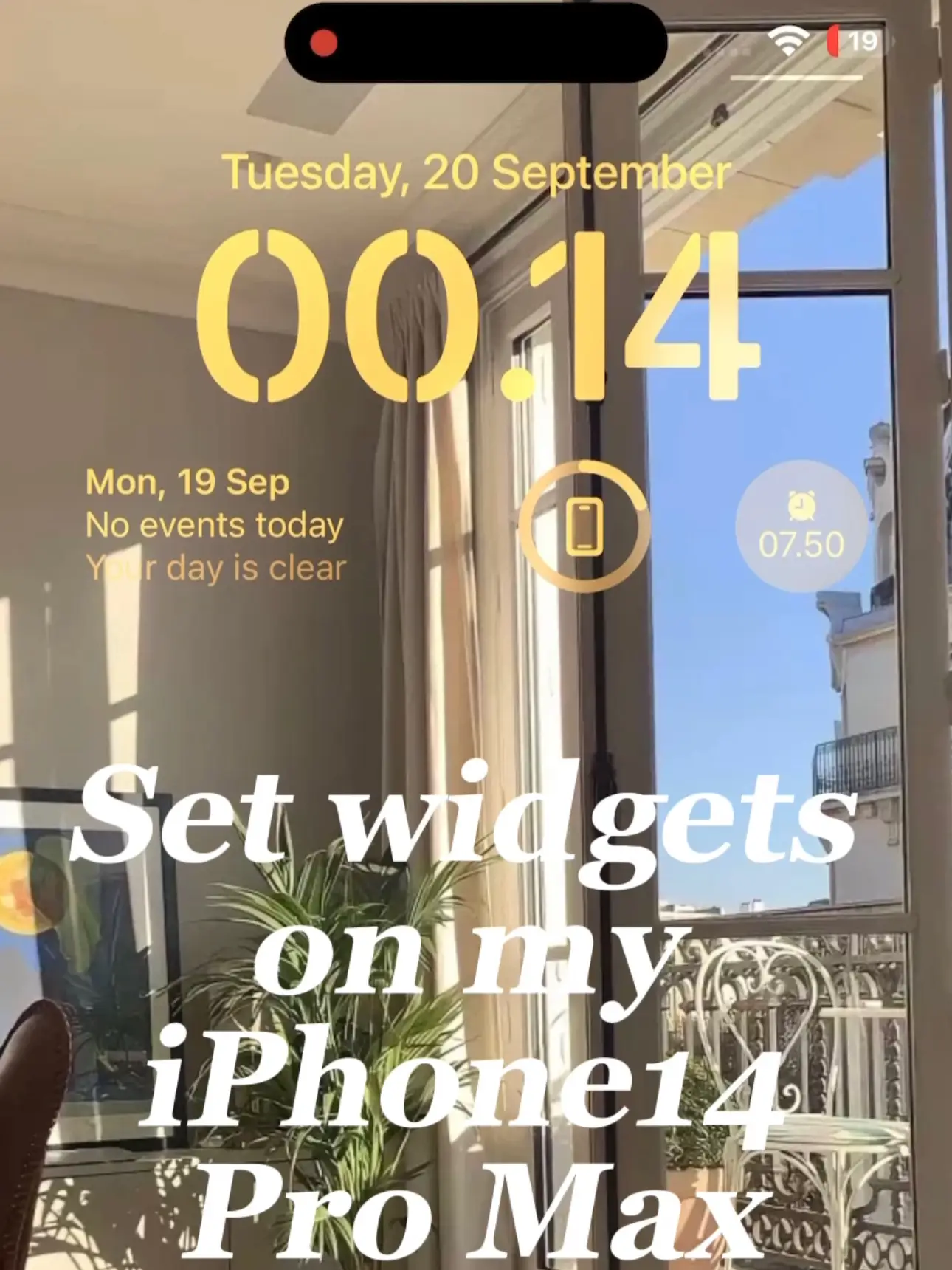 iOS16 users must learn🙌Change widgets🤔 | วิดีโอที่เผยแพร่โดย Zhaoruilalala | Lemon8