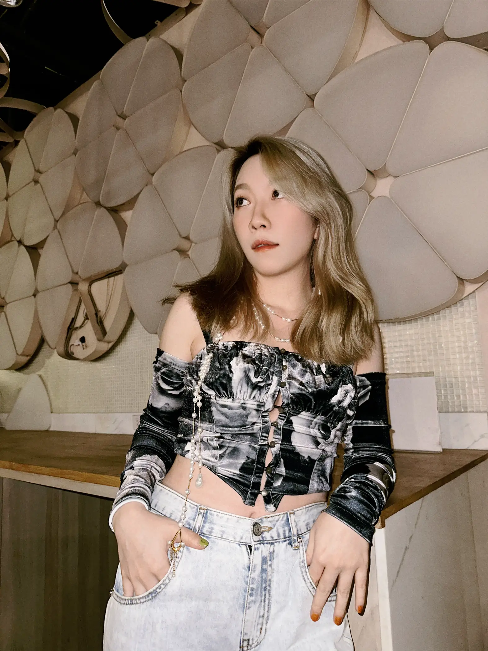 สร้อยไข่มุกจริง ราคาน่ารัก | แกลเลอรีที่โพสต์โดย Torfun_xiao | Lemon8