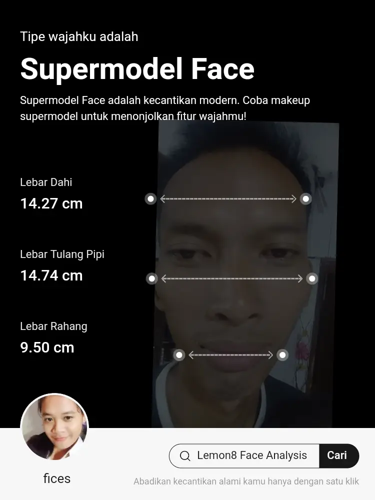 Laporan Analisa Wajah - Pencarian Lemon8