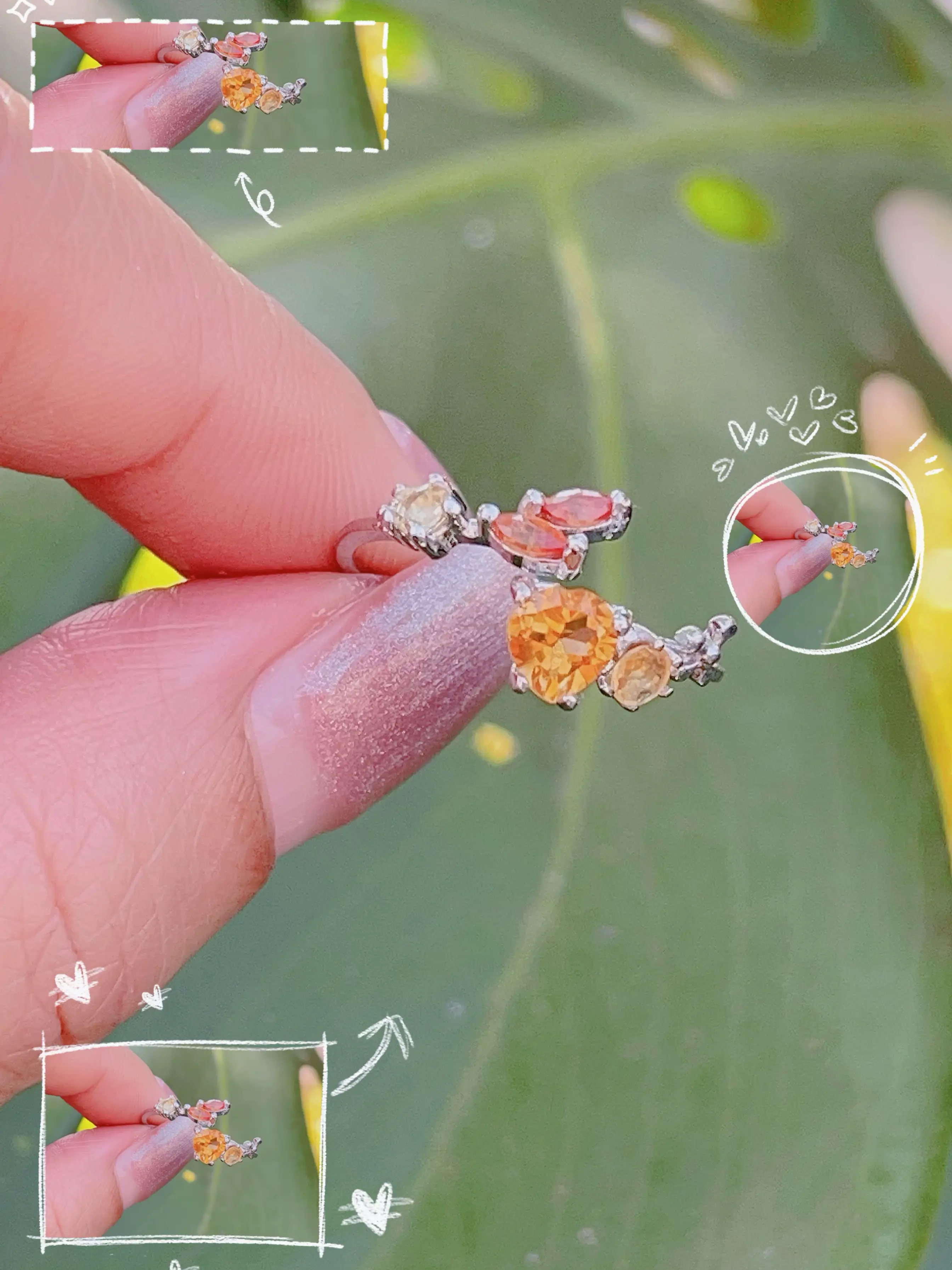 พลอยบุษราคัมและ"พัดพารัดชา" อัญมณีแสงสนธยา | แกลเลอรีที่โพสต์โดย Ploy suay | Lemon8