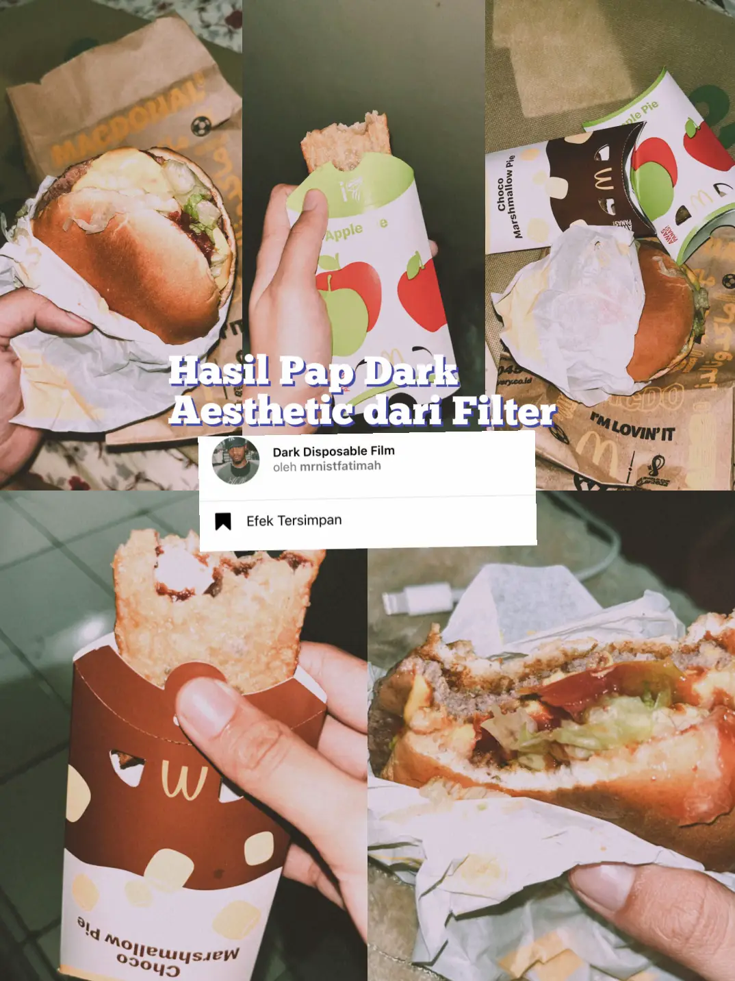 Filter pap dark Aesthetic | Galeri diposting oleh Meirani | Lemon8