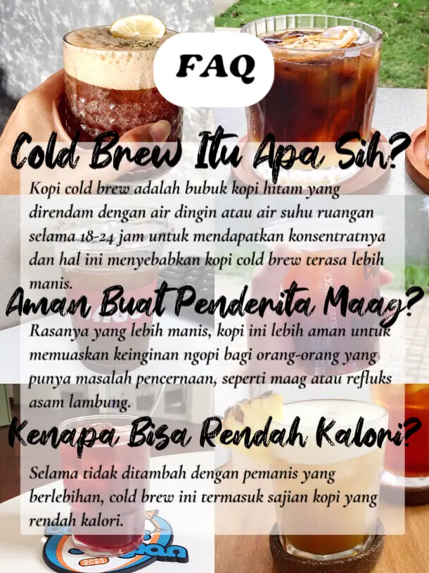 6 MINUMAN COLD BREW RENDAH KALORI! | Galeri disiarkan oleh Mai 🙋🏻‍♀️ ...