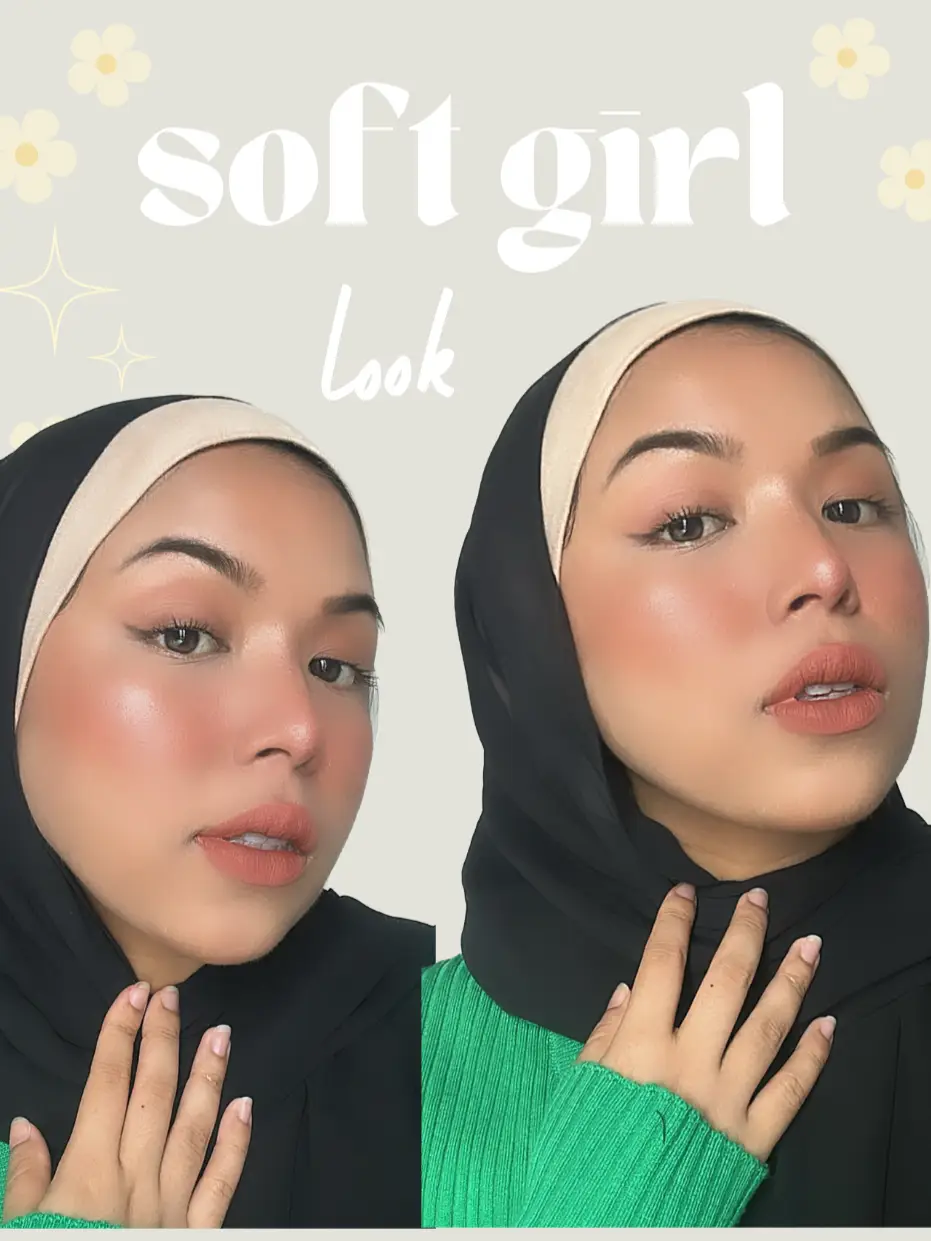 soft girl makeup look 🪷 | Video diterbitkan oleh Deanna | Lemon8