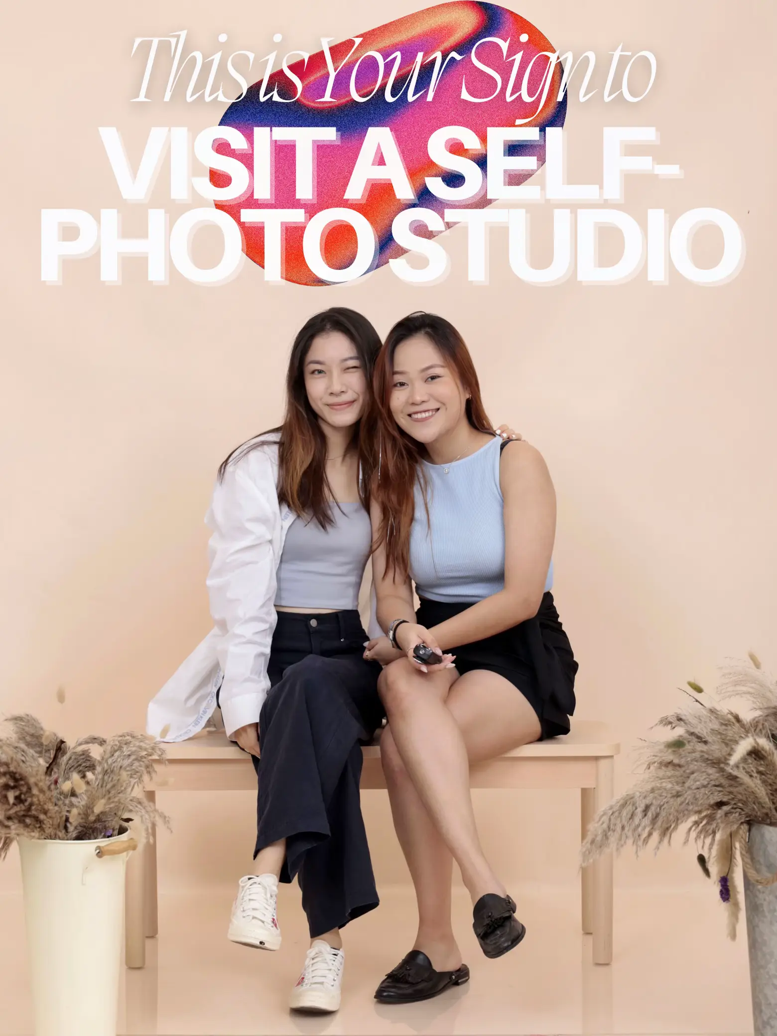 ur sign to visit a self-photo studio w ur bestie👯‍♀️ | แกลเลอรีที่โพสต์โดย xin🐢 | Lemon8