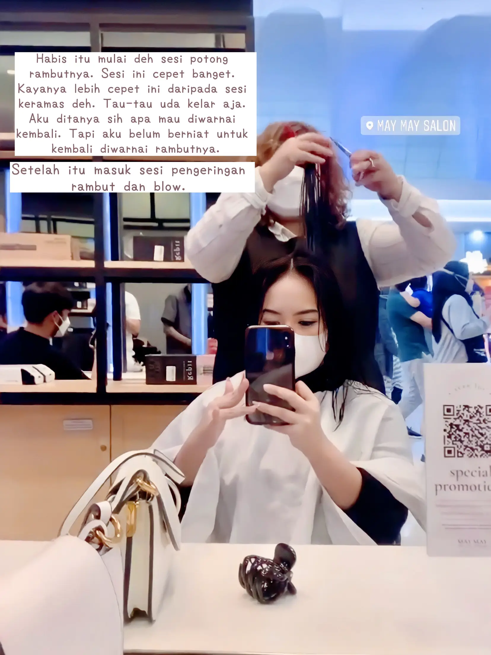 POTONG RAMBUT DI SALON INI HABIS BERAPA YA⁉️+SPILL💖 | Galeri diposting oleh Geeeyaa | Lemon8